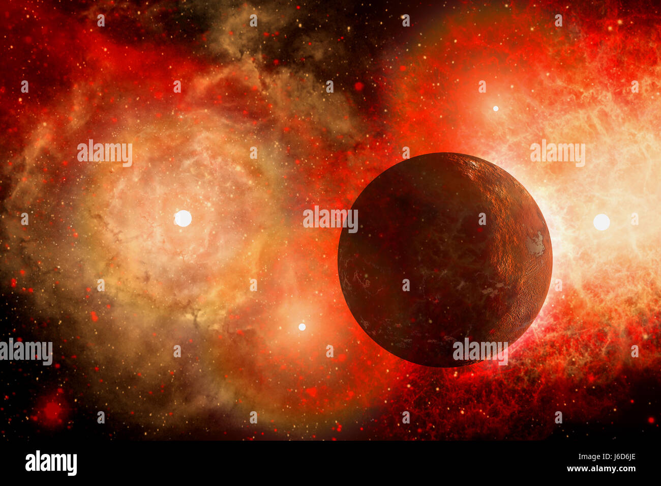 A Nomadic Planet Stock Photo - Alamy