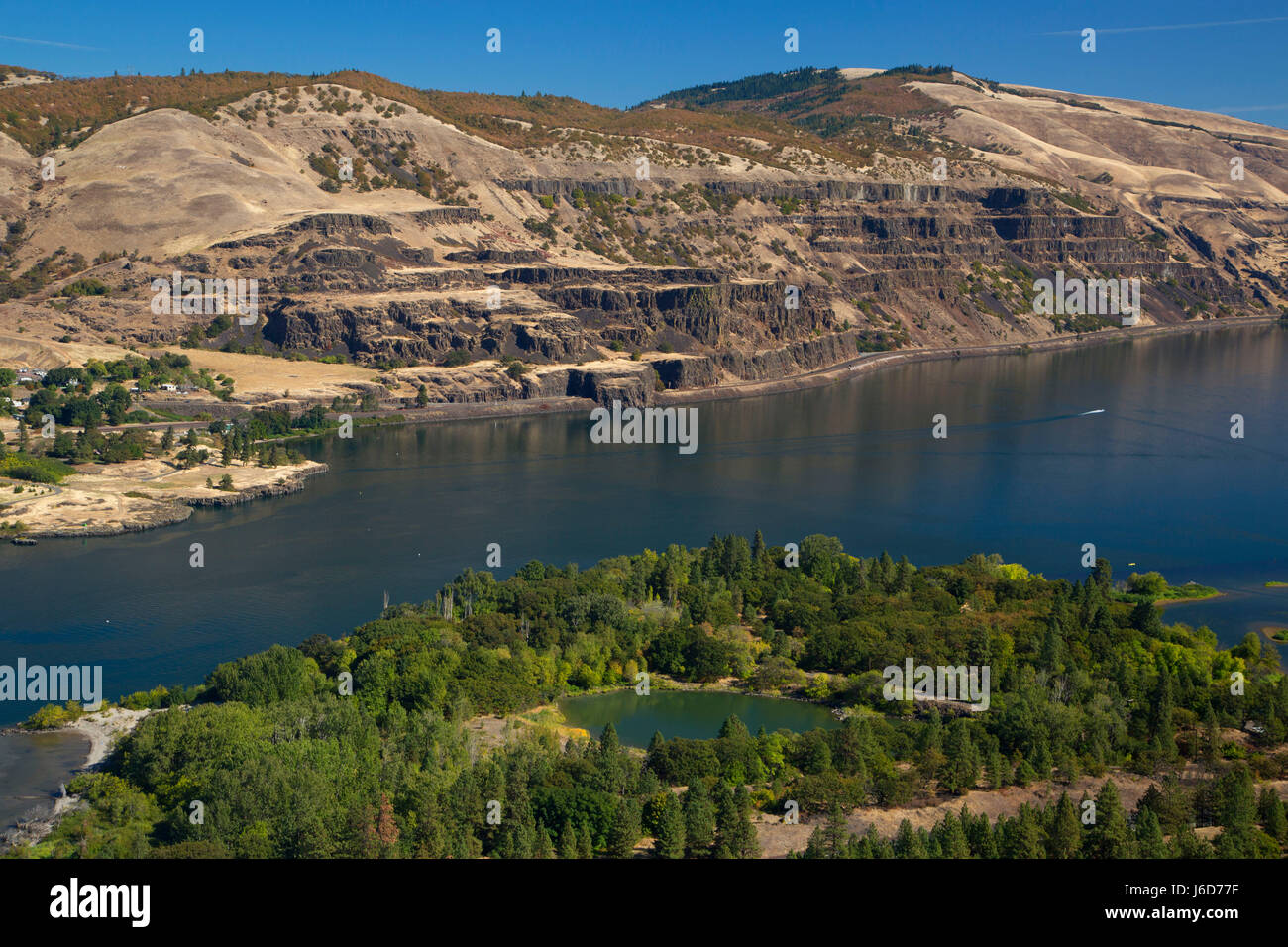 Rowena Crest view, Mayer State Park, Columbia River Gorge National ...