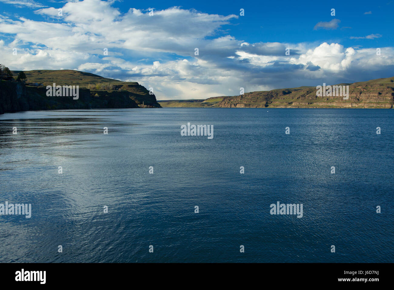 Columbia River, Vantage Boat Launch, Vantage, Washington Stock Photo ...