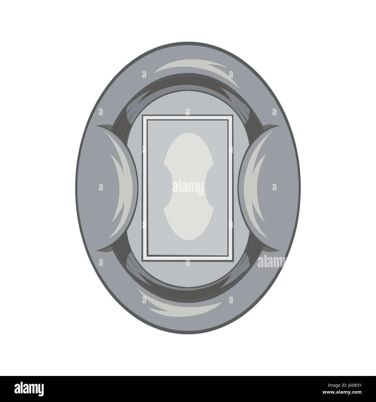 Empty oval field Cut Out Stock Images & Pictures - Alamy