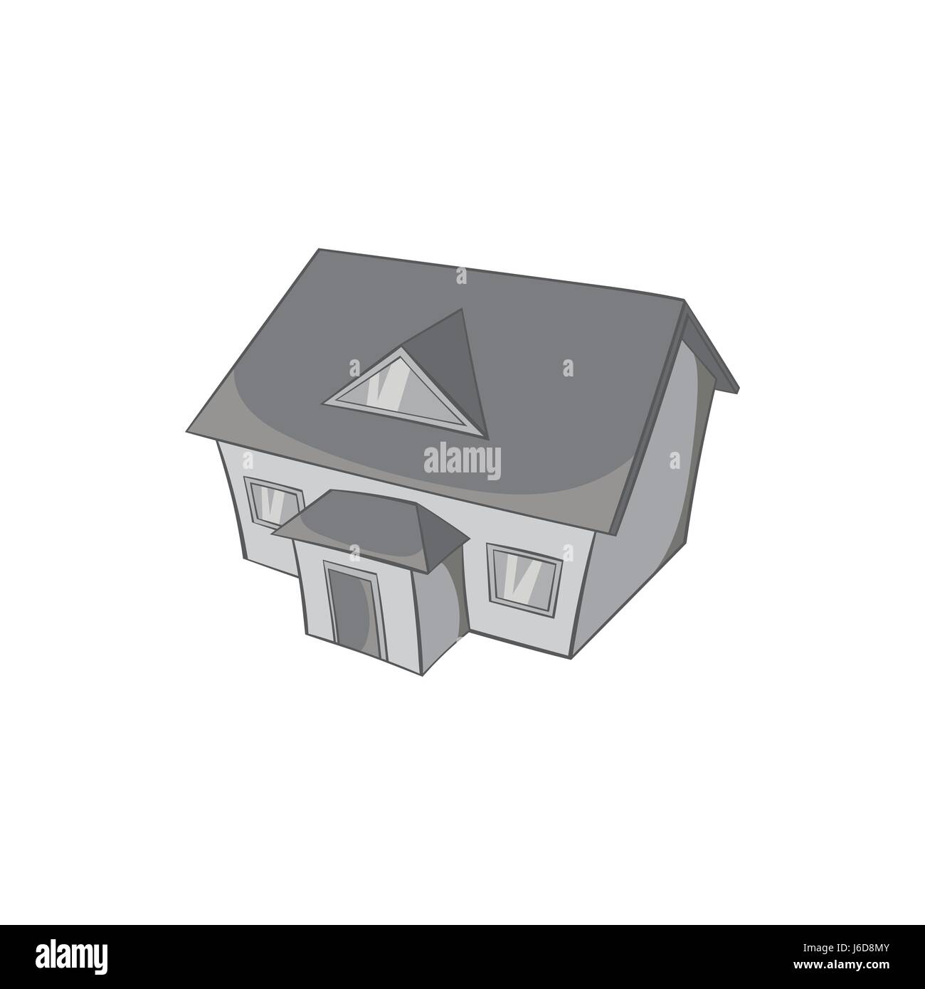 Large house with attic icon Stock Vector Image & Art - Alamy