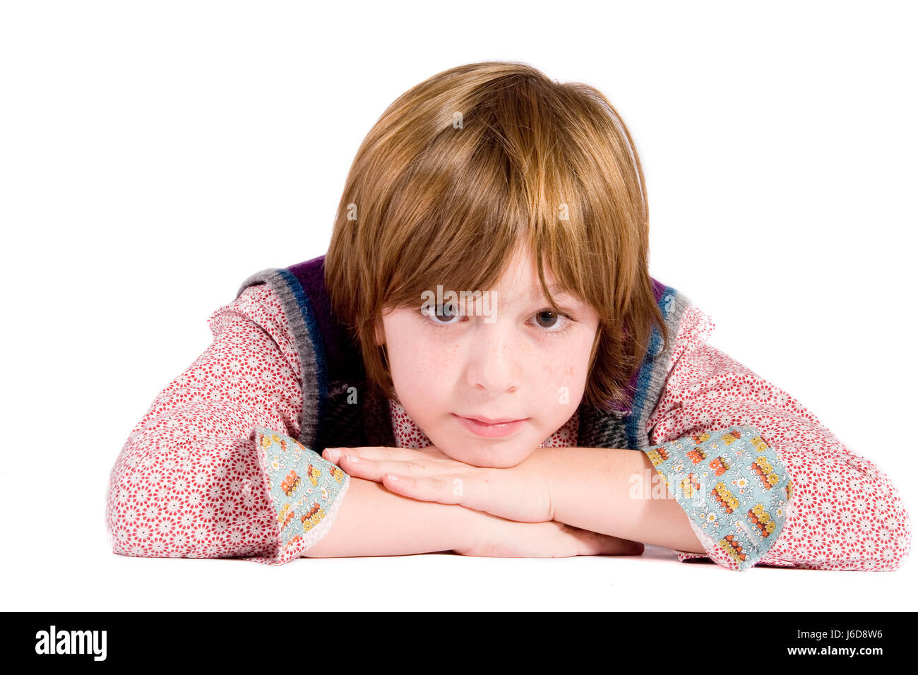 wait waiting isolated boy lad male youngster child white portrait kid ...