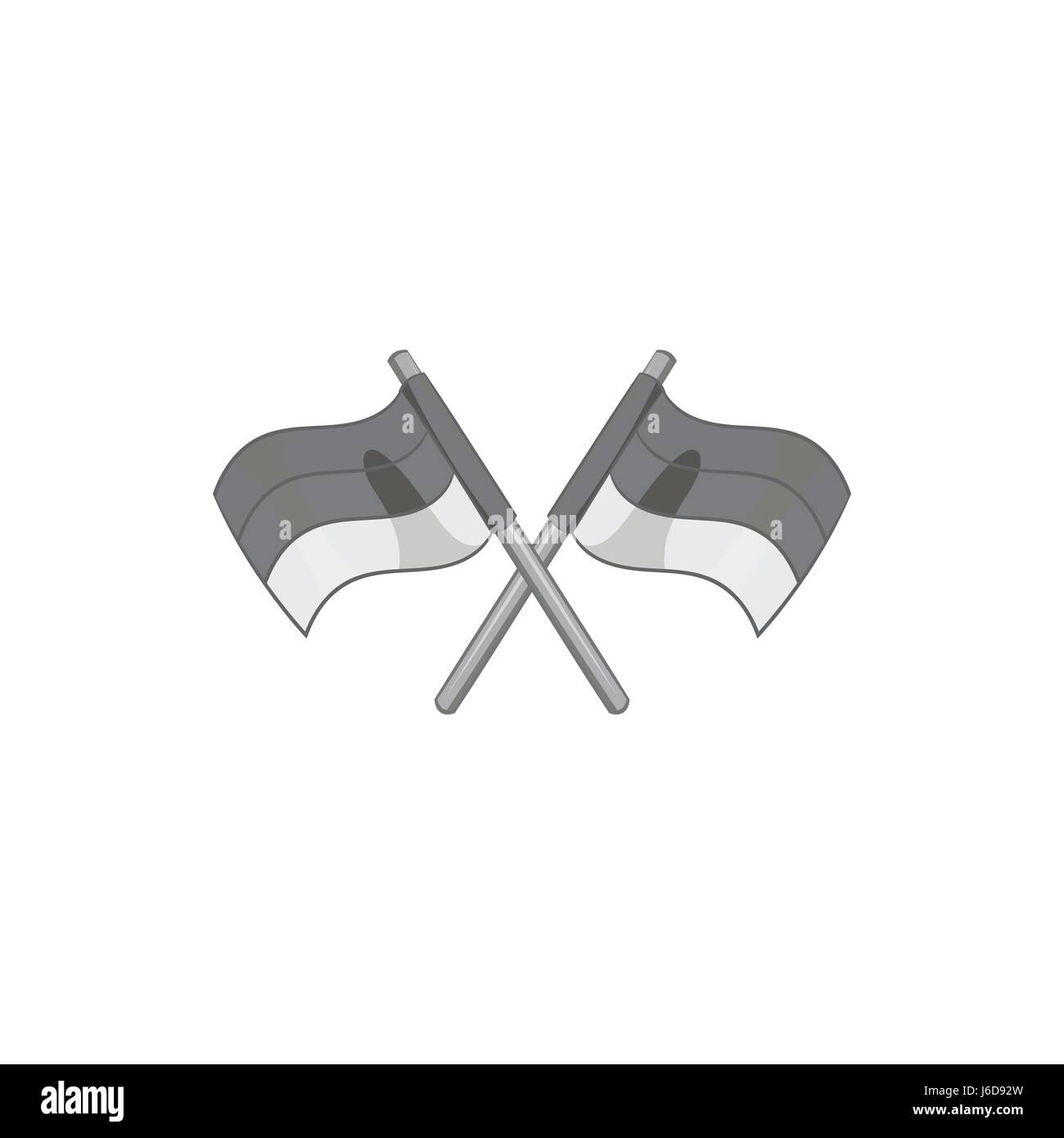 Racing flags icon, black monochrome style Stock Vector Image & Art - Alamy