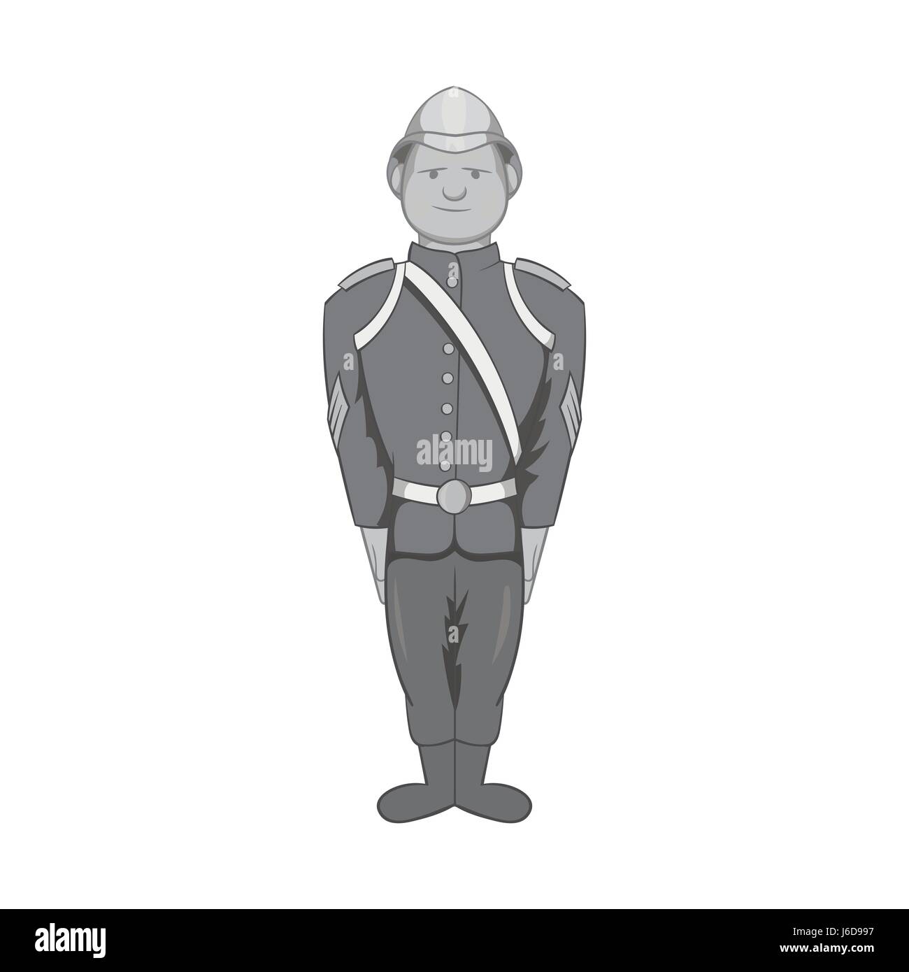 Soldiers in german military uniform Cut Out Stock Images & Pictures - Alamy