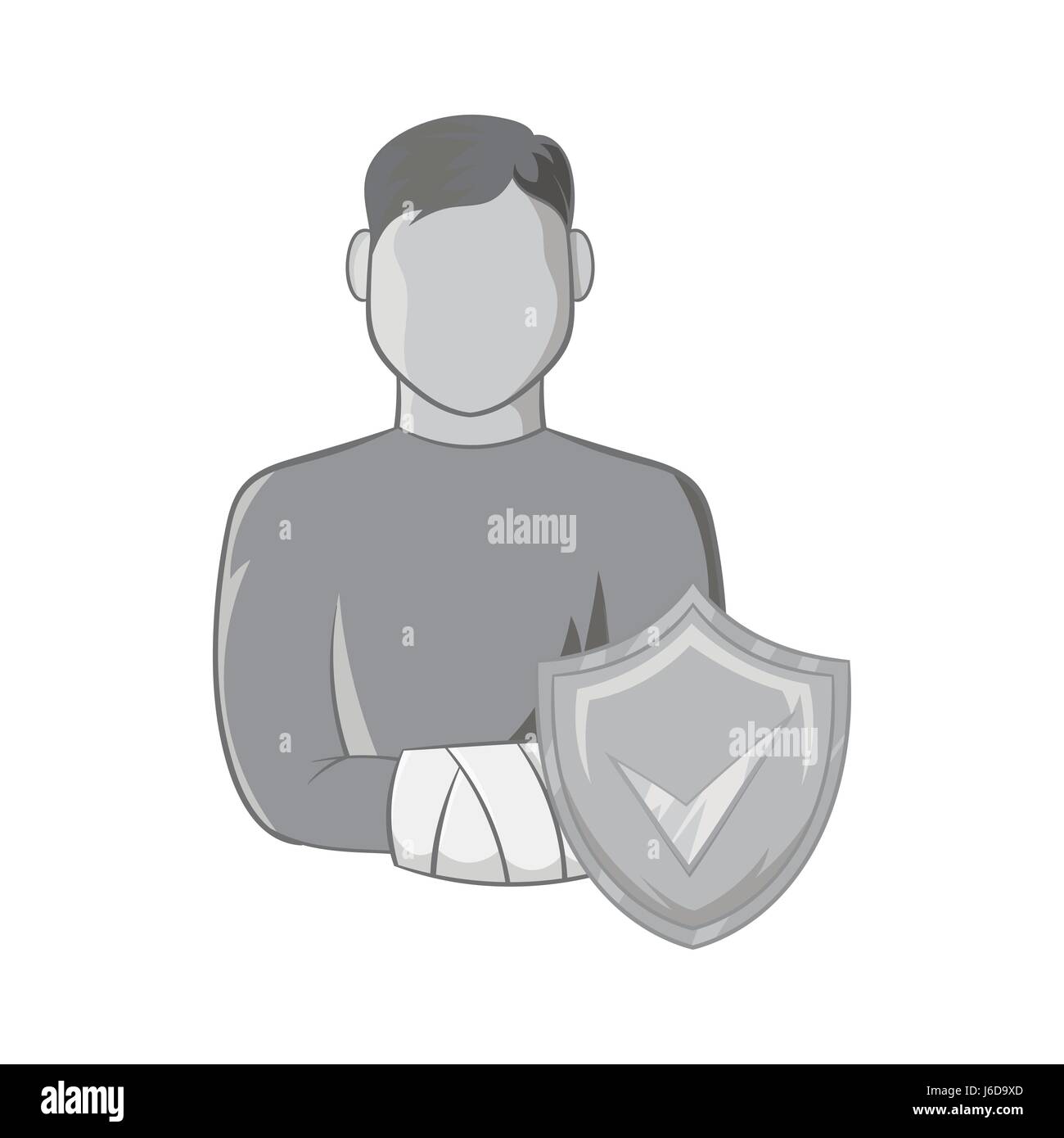Broken Arm And Shield High Resolution Stock Photography and Images - Alamy