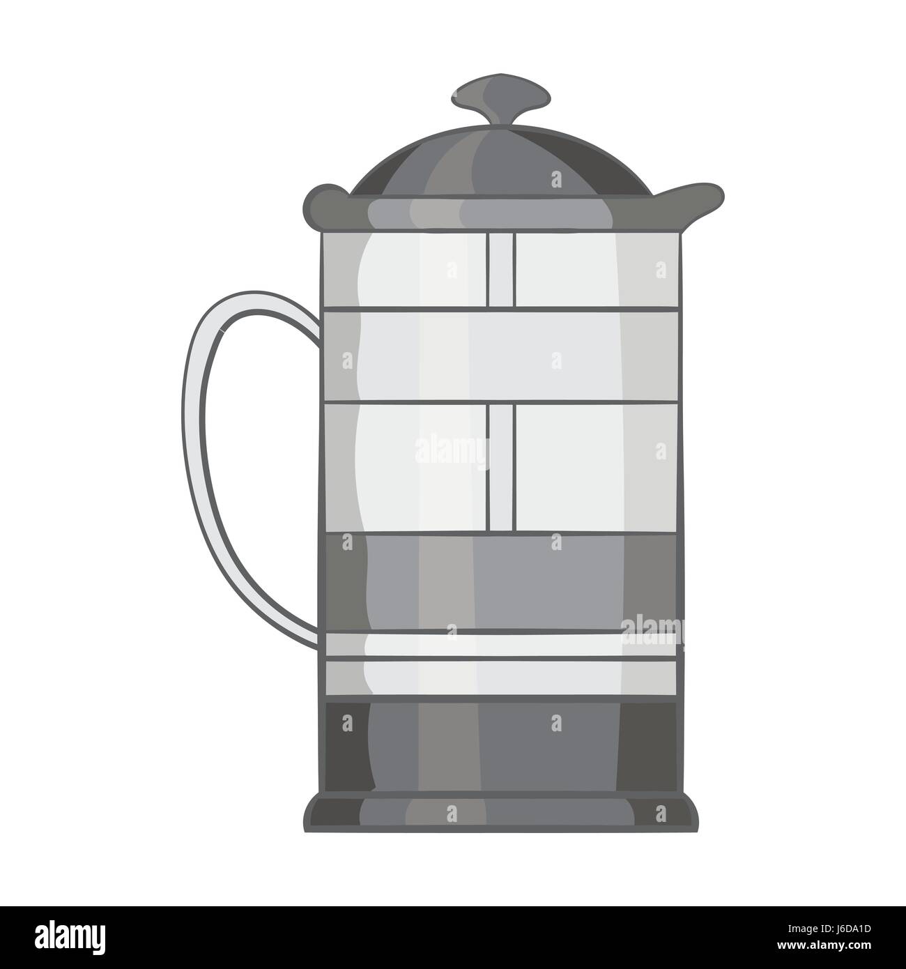 French press coffee maker icon Stock Vector Image & Art - Alamy