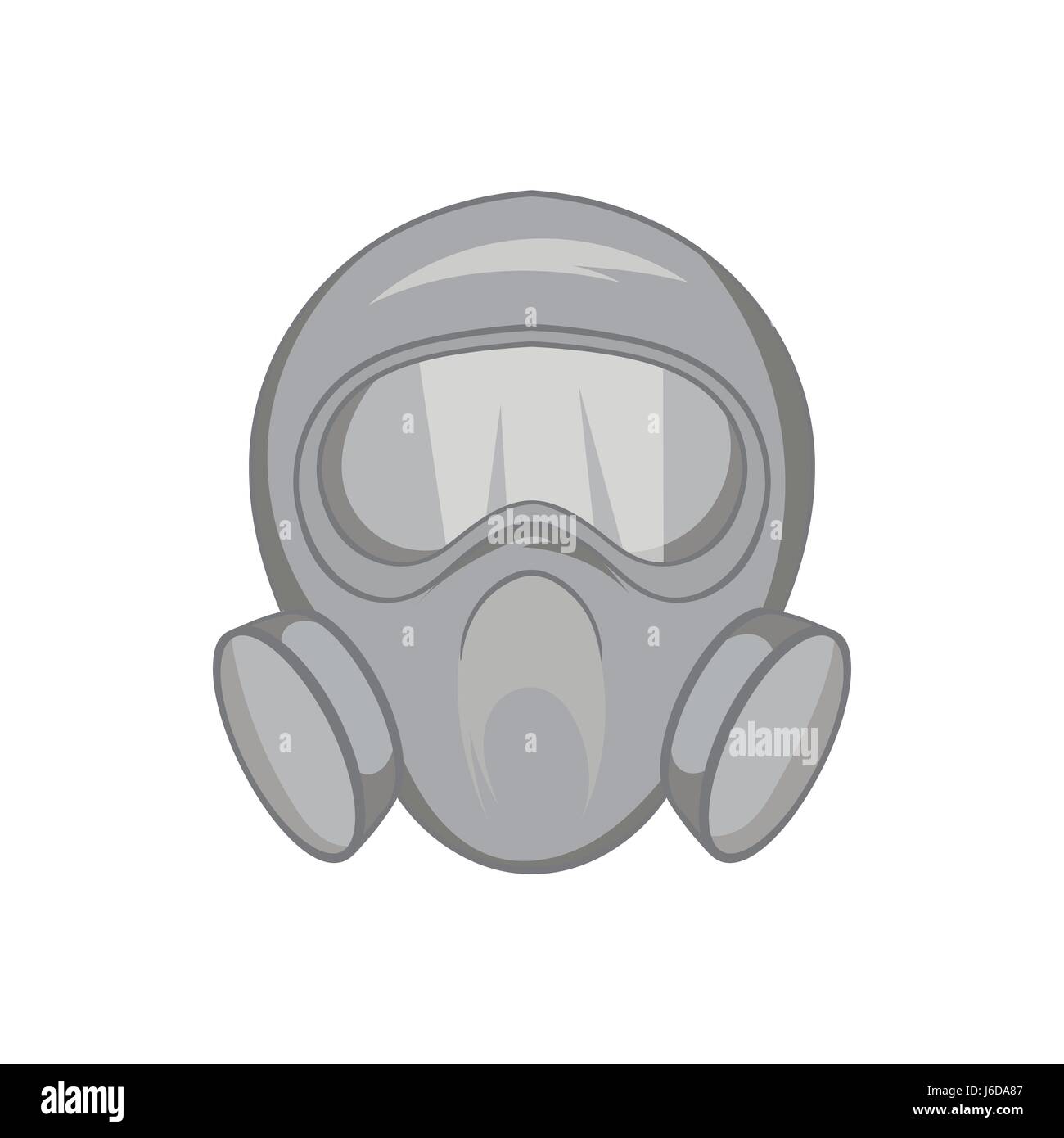 Gas mask icon, black monochrome style Stock Vector Image & Art - Alamy