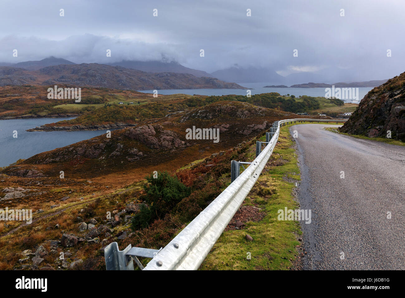 Curved uk road hi-res stock photography and images - Alamy