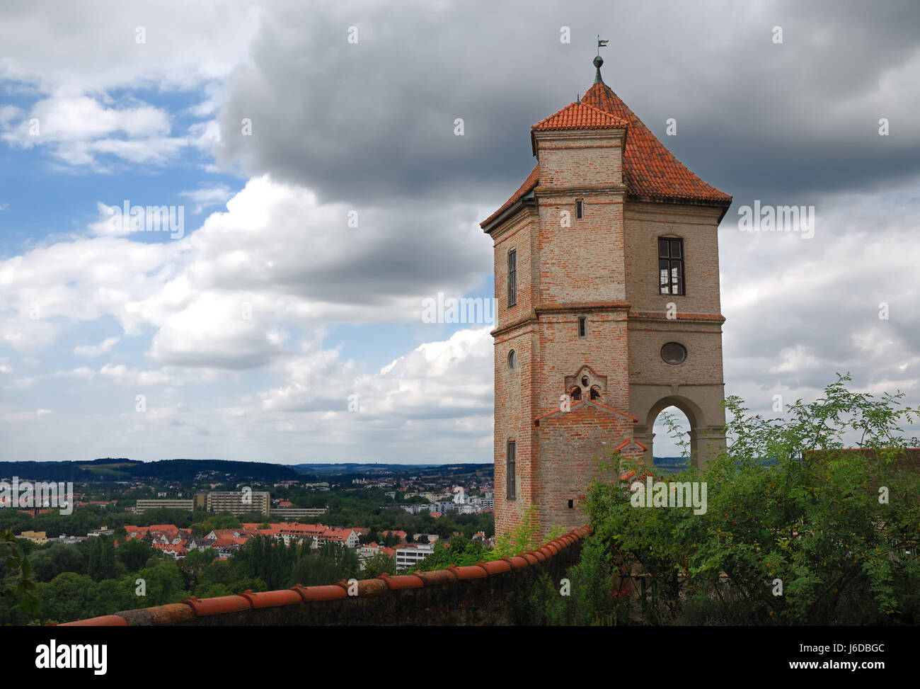 bavaria germany german federal republic medieval tower buildings ...