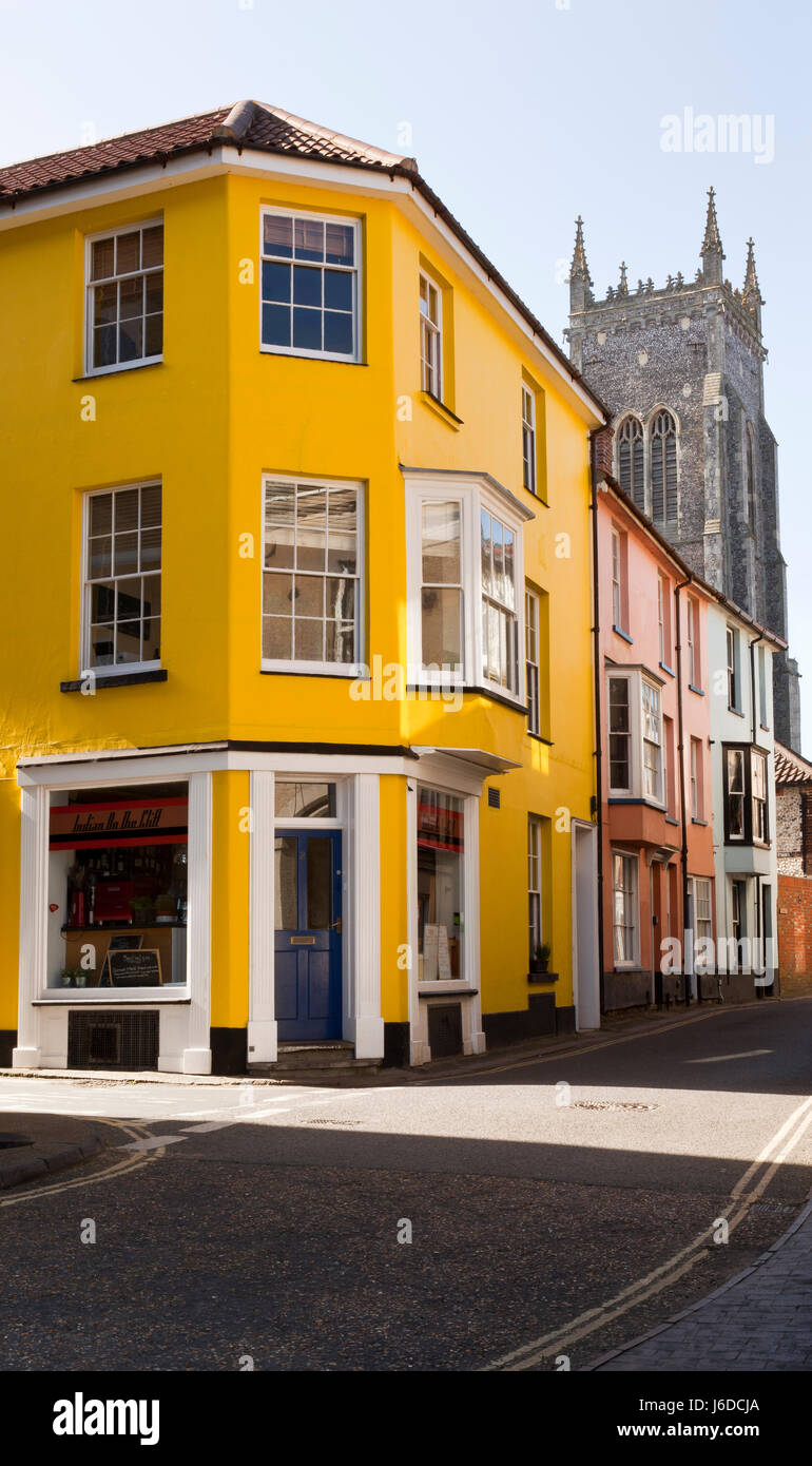 Back streets of Cromer,Norfolk, England, UK Stock Photo - Alamy