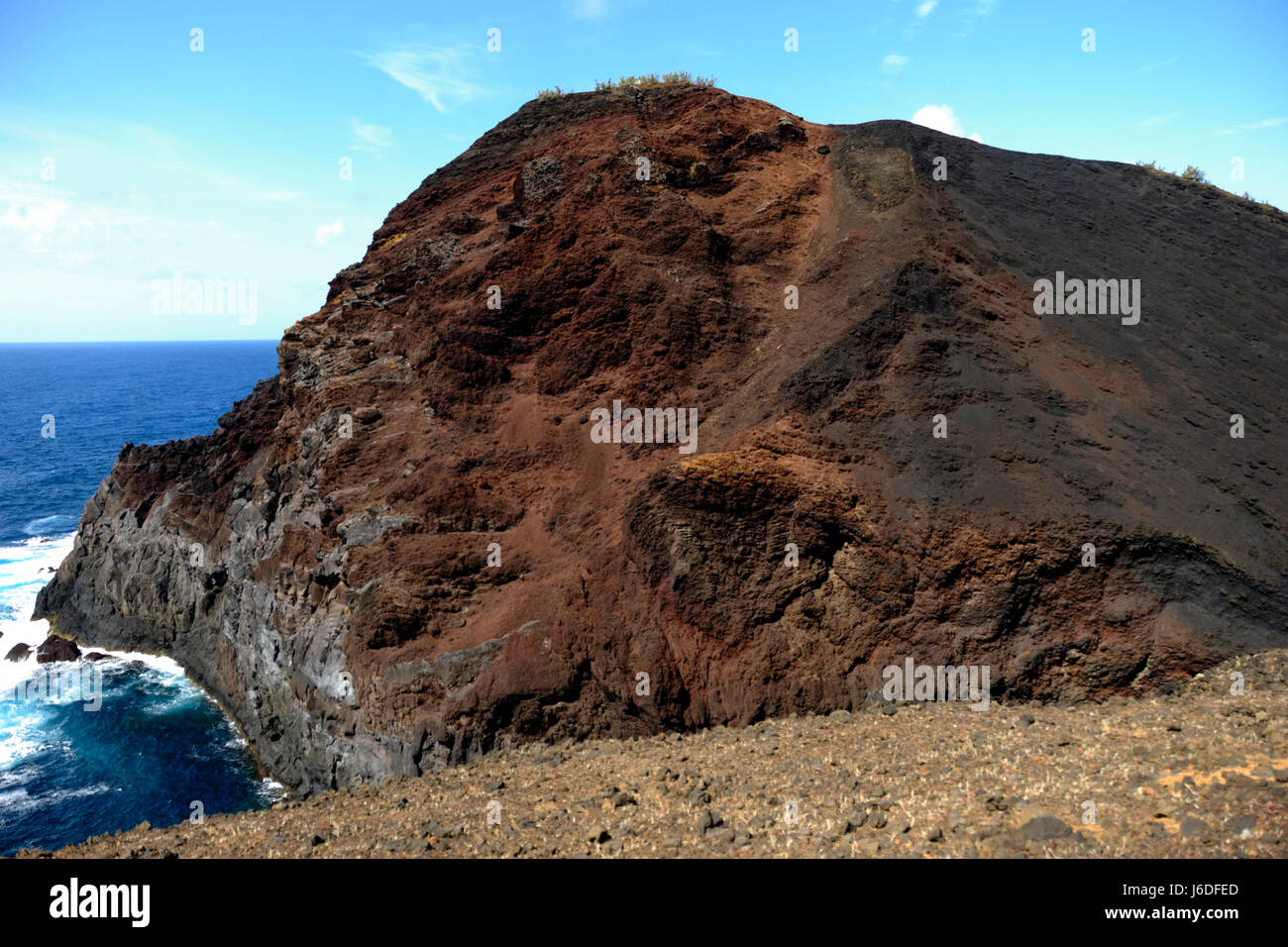 coast at ponta da barca Stock Photo - Alamy