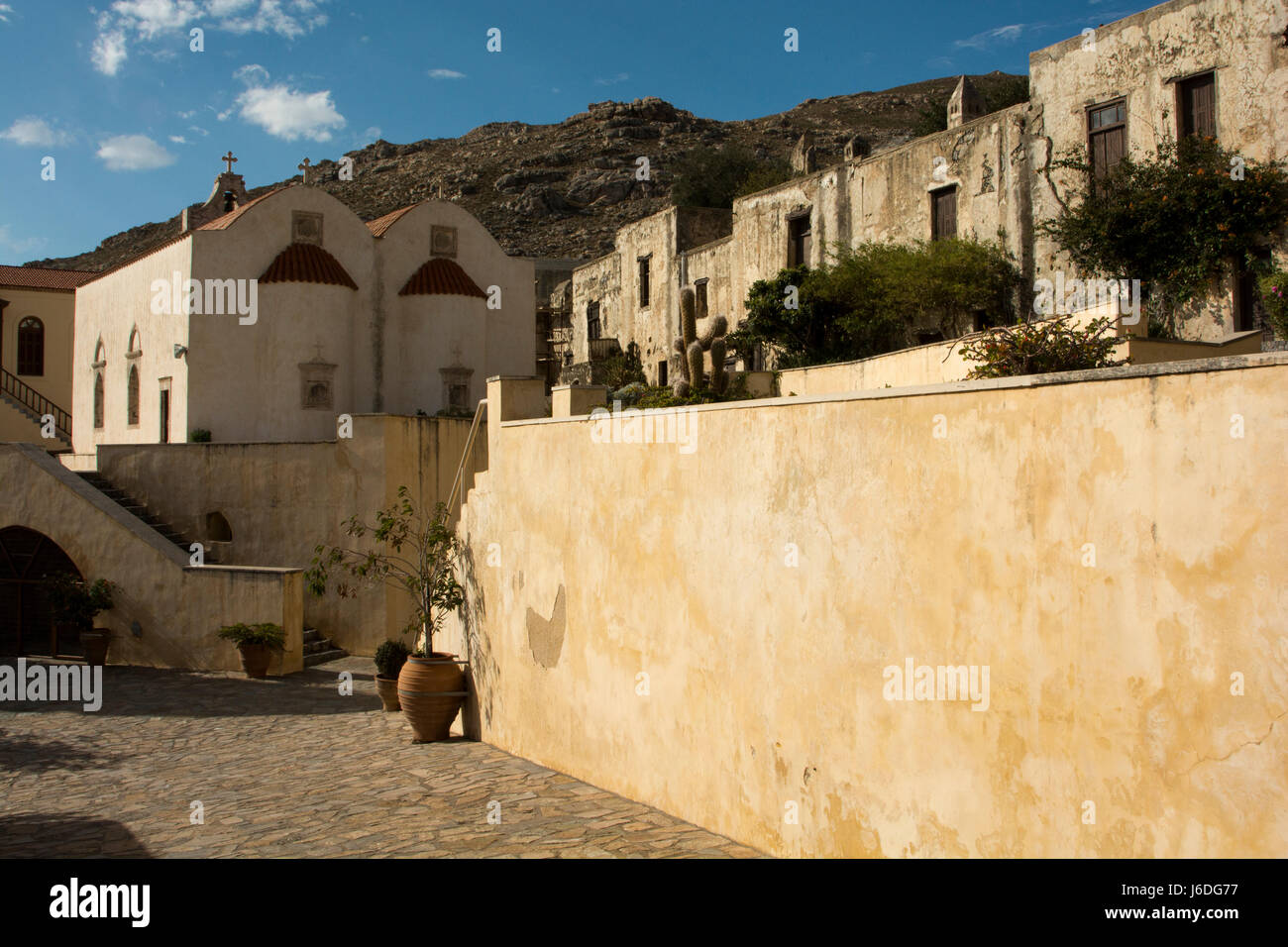 Preveli Monastery is an Greek orthodox monestary 170 meter above the ...