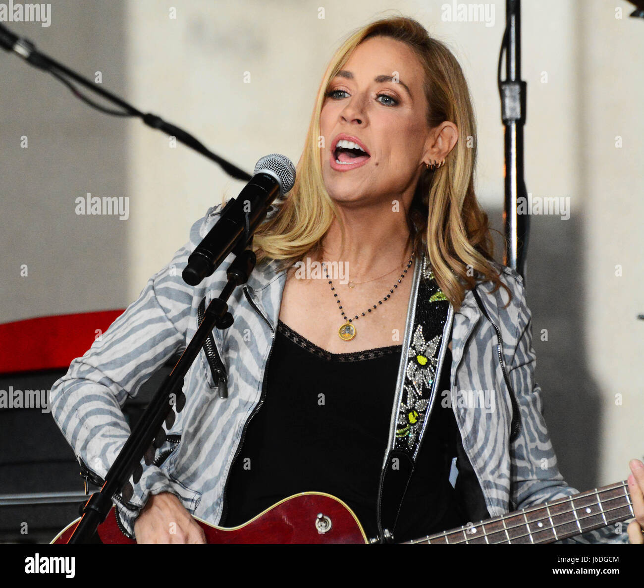 Sheryl Crow does the Today Show in New York Featuring: Sheryl Crow ...