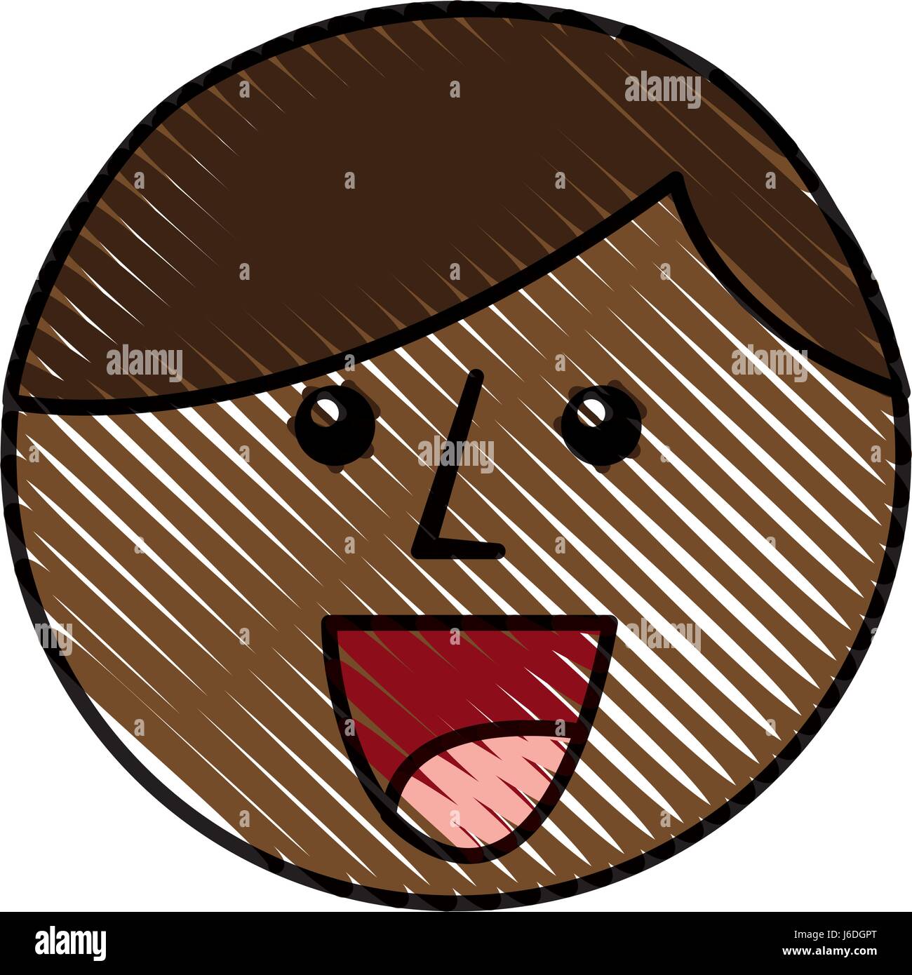 Little african boy head character Stock Vector Image & Art - Alamy