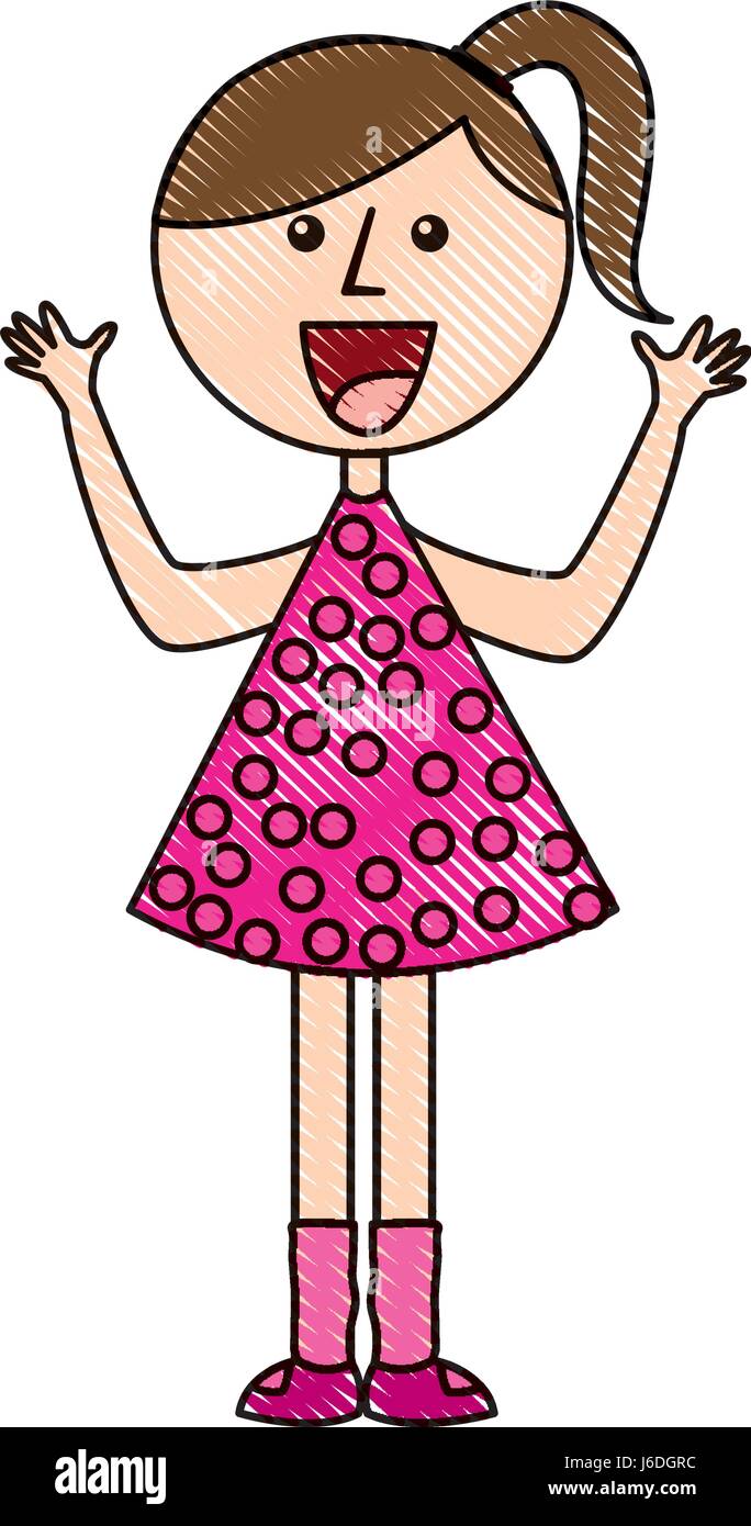 Children hands up school Stock Vector Images - Alamy