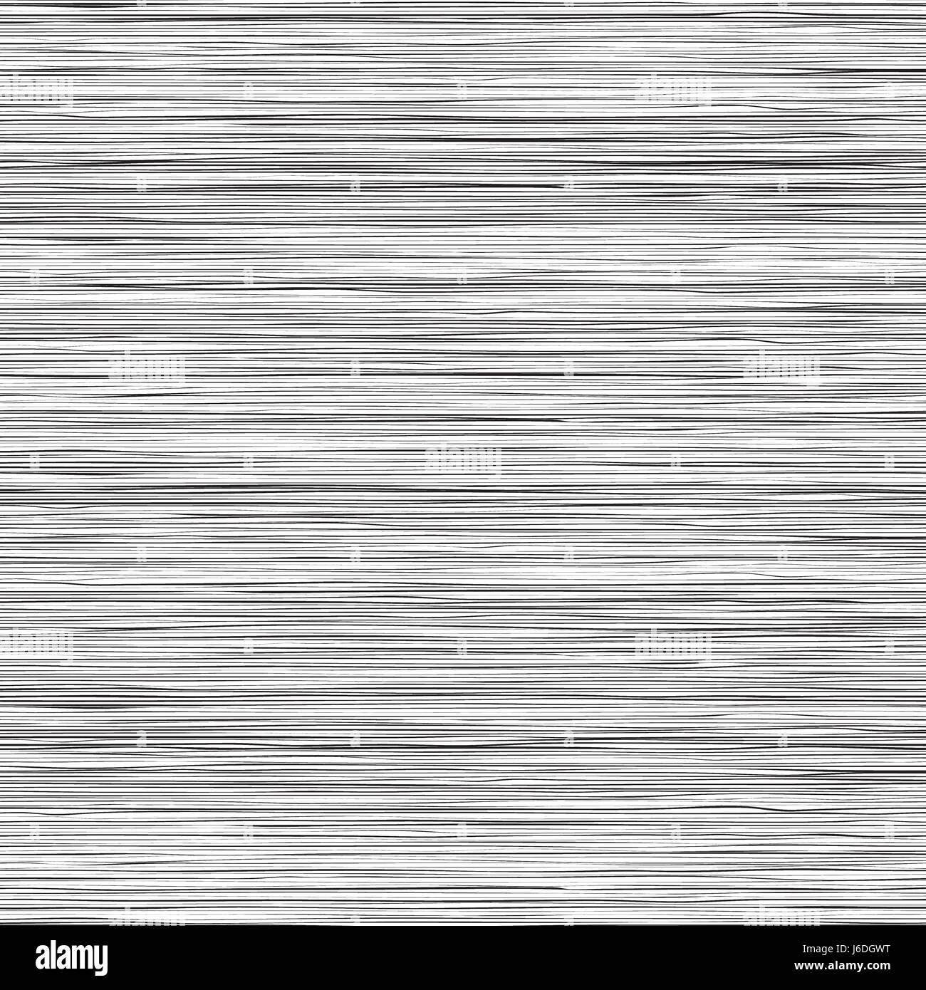 Horizontal wavy doodle lines Black and White Stock Photos & Images - Alamy