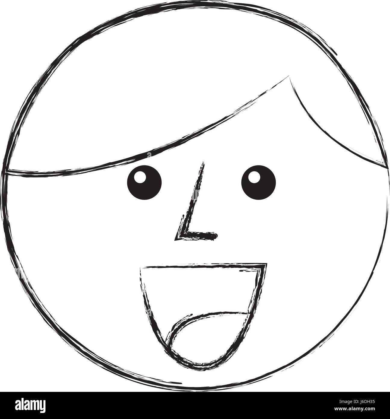 young boy avatar head character Stock Vector Image & Art - Alamy