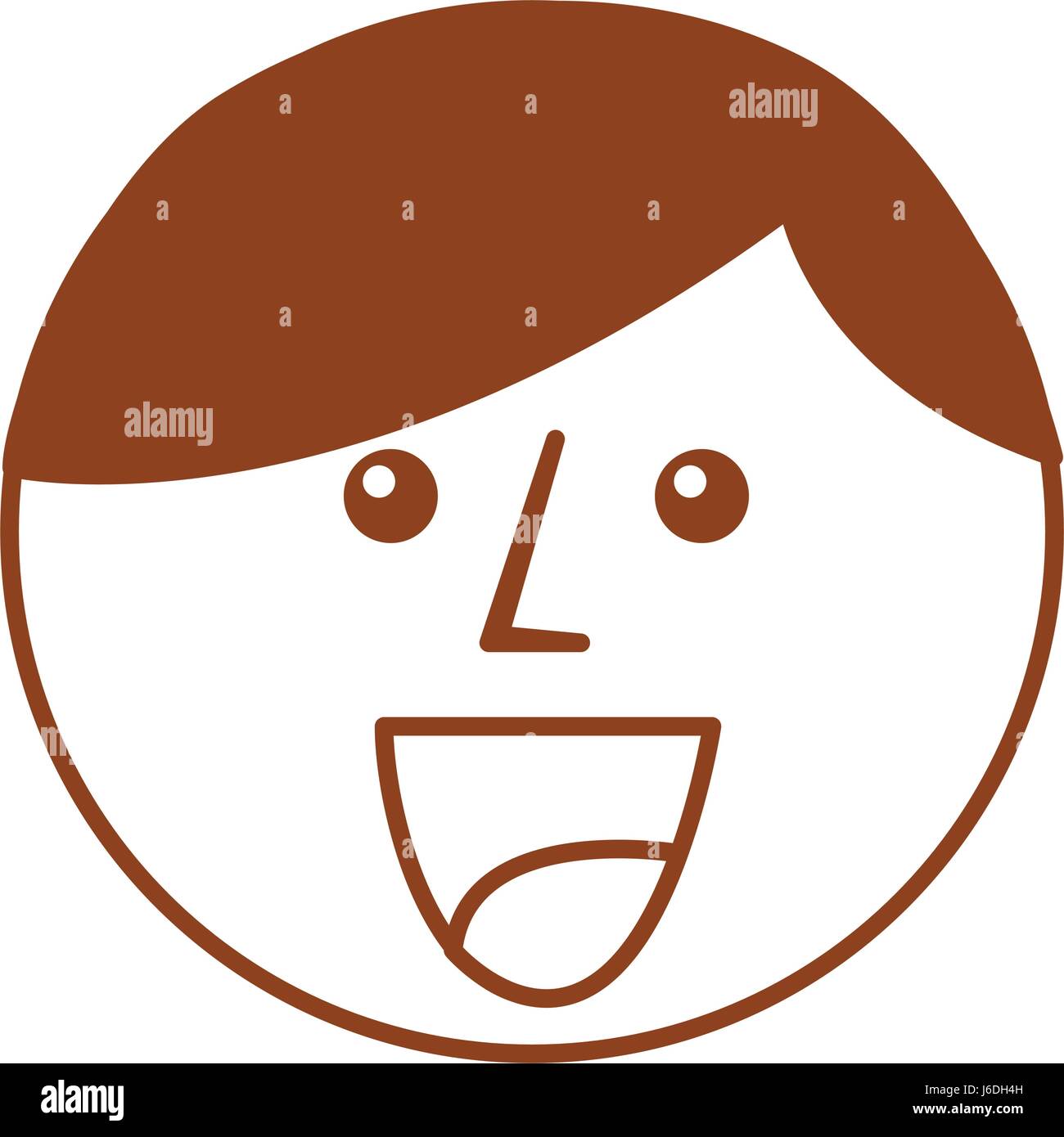 young boy avatar head character Stock Vector Image & Art - Alamy