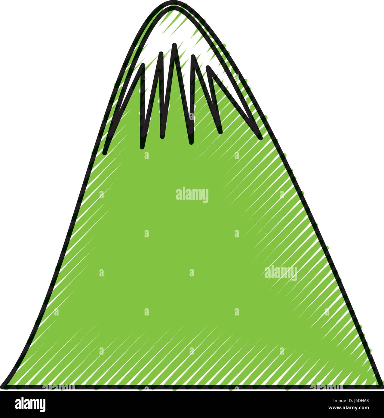 big mountain drawing icon Stock Vector Image & Art - Alamy