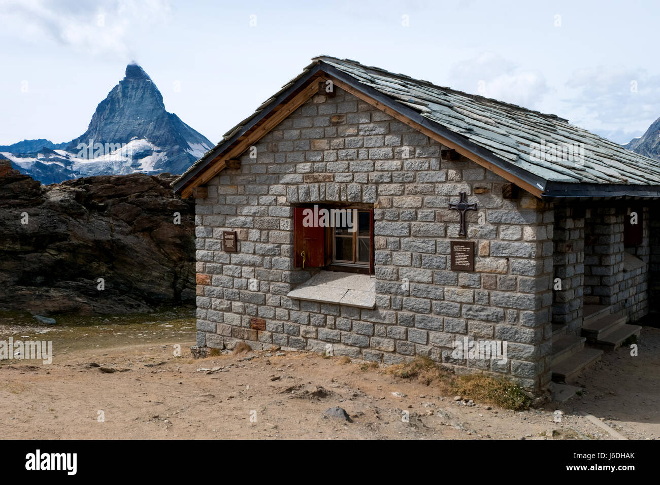 Zermatt summer hut hi-res stock photography and images - Alamy