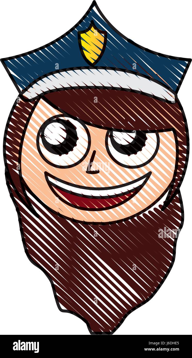 woman police officer avatar character Stock Vector Image & Art - Alamy