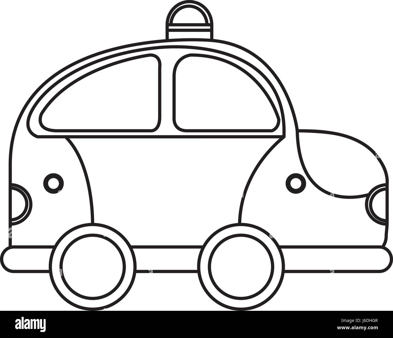 police patrol drawing icon Stock Vector Image & Art - Alamy