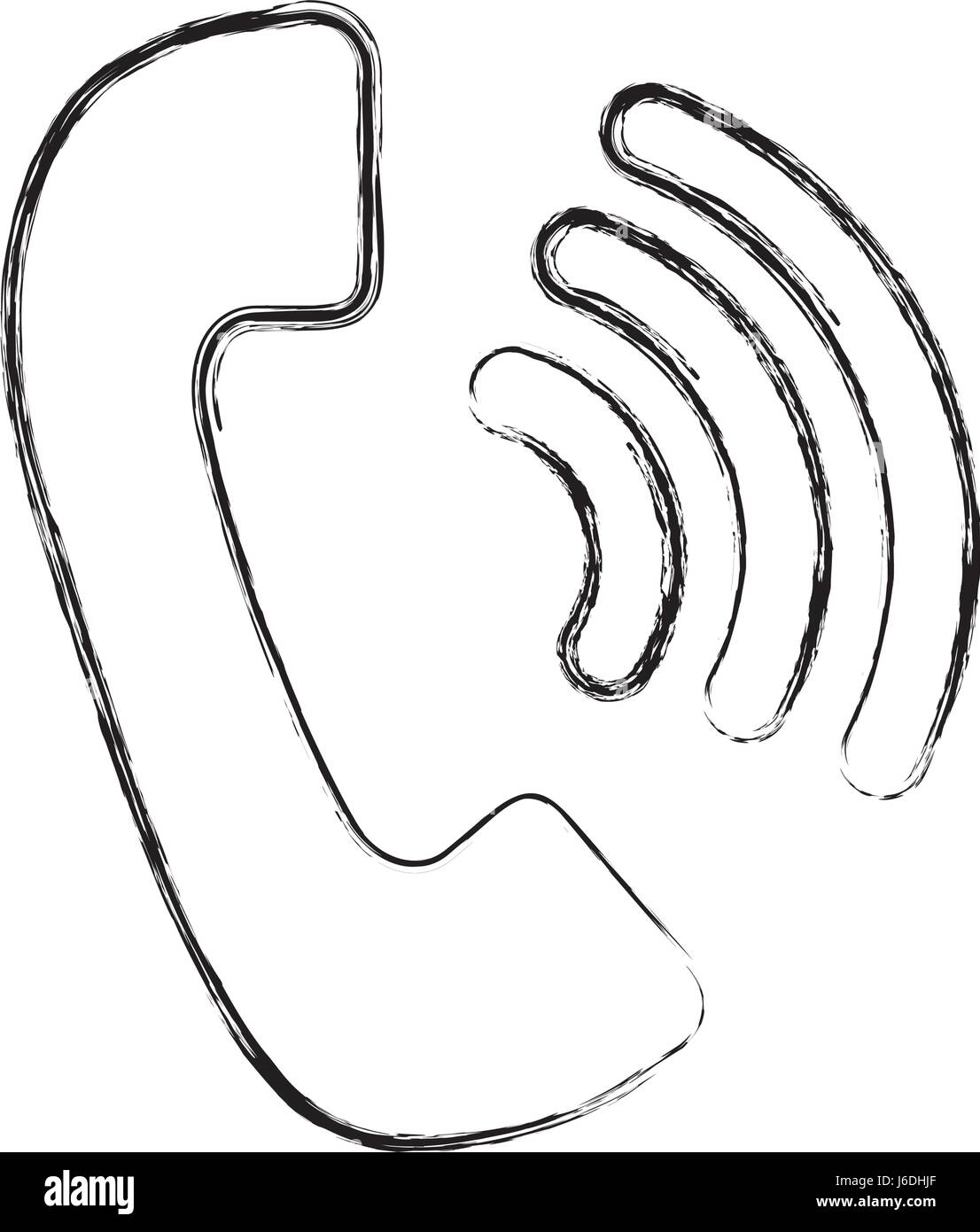 telephone receiver icon Stock Vector Image & Art - Alamy