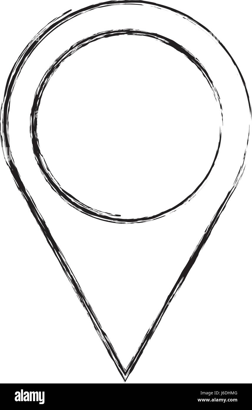 isolated map pin Stock Vector Image & Art - Alamy