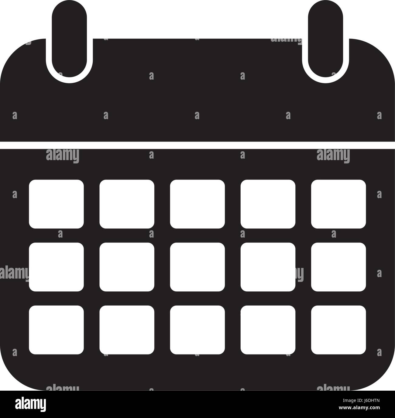 calendar icon in trendy flat style Stock Vector Image & Art - Alamy