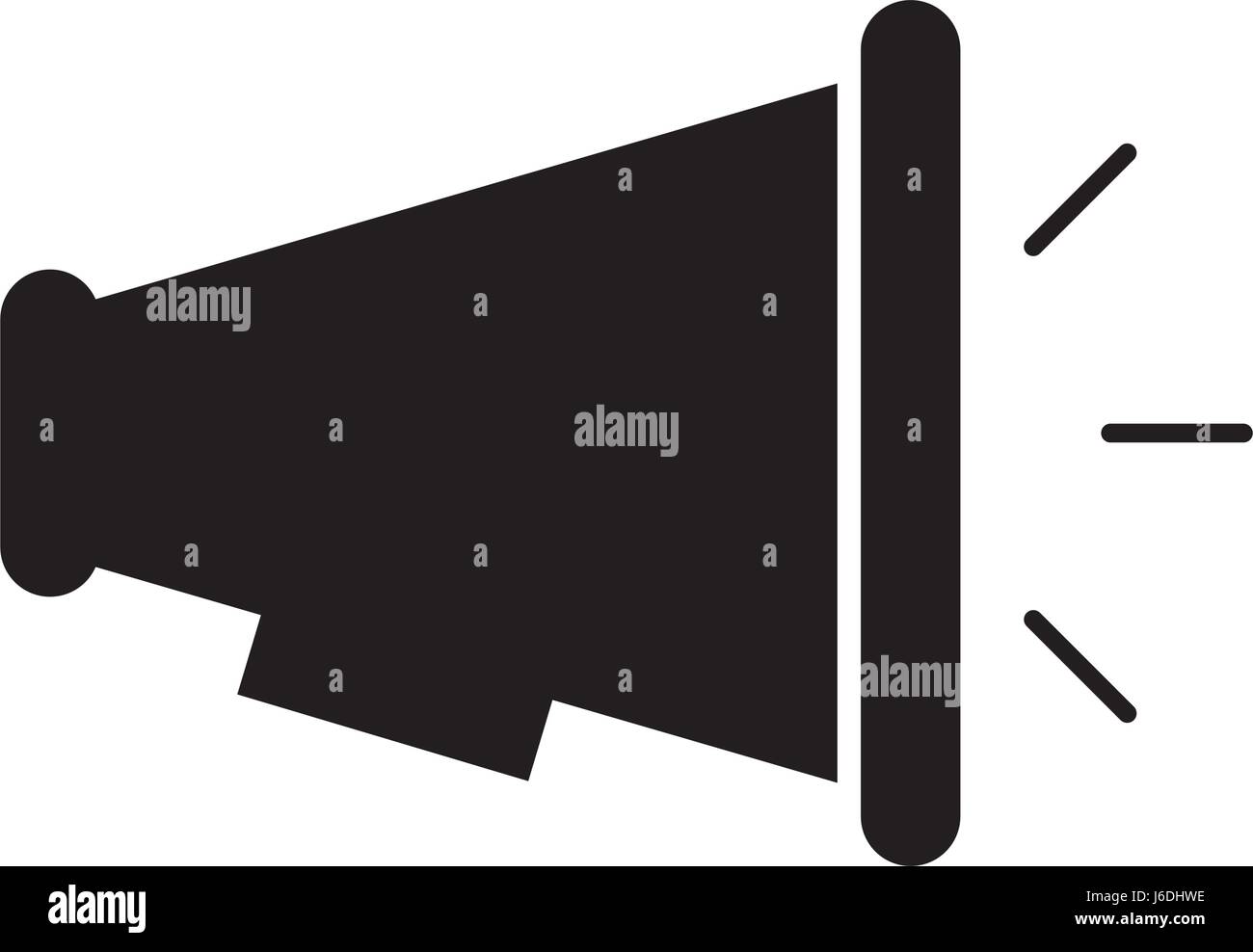 speech bullhorn icon Stock Vector Image & Art - Alamy