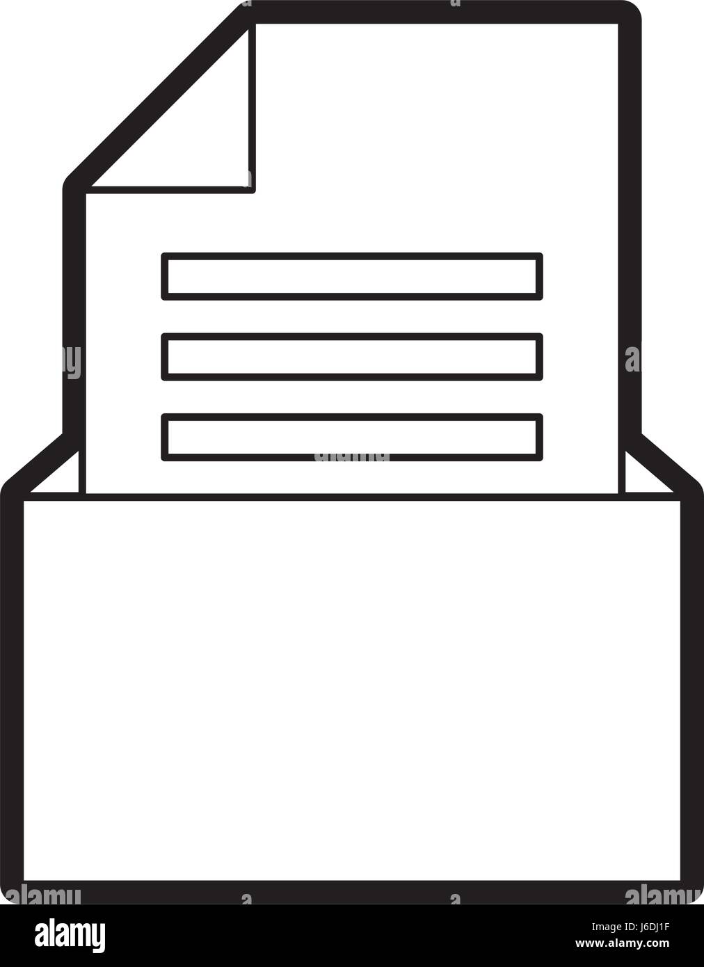 paper document icon Stock Vector Image & Art - Alamy