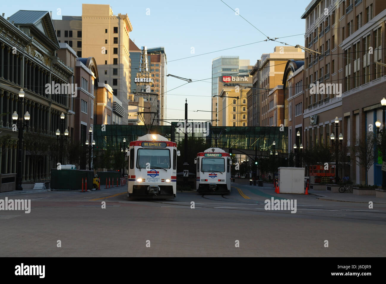 Salt lake city light rail High Resolution Stock Photography and Images ...