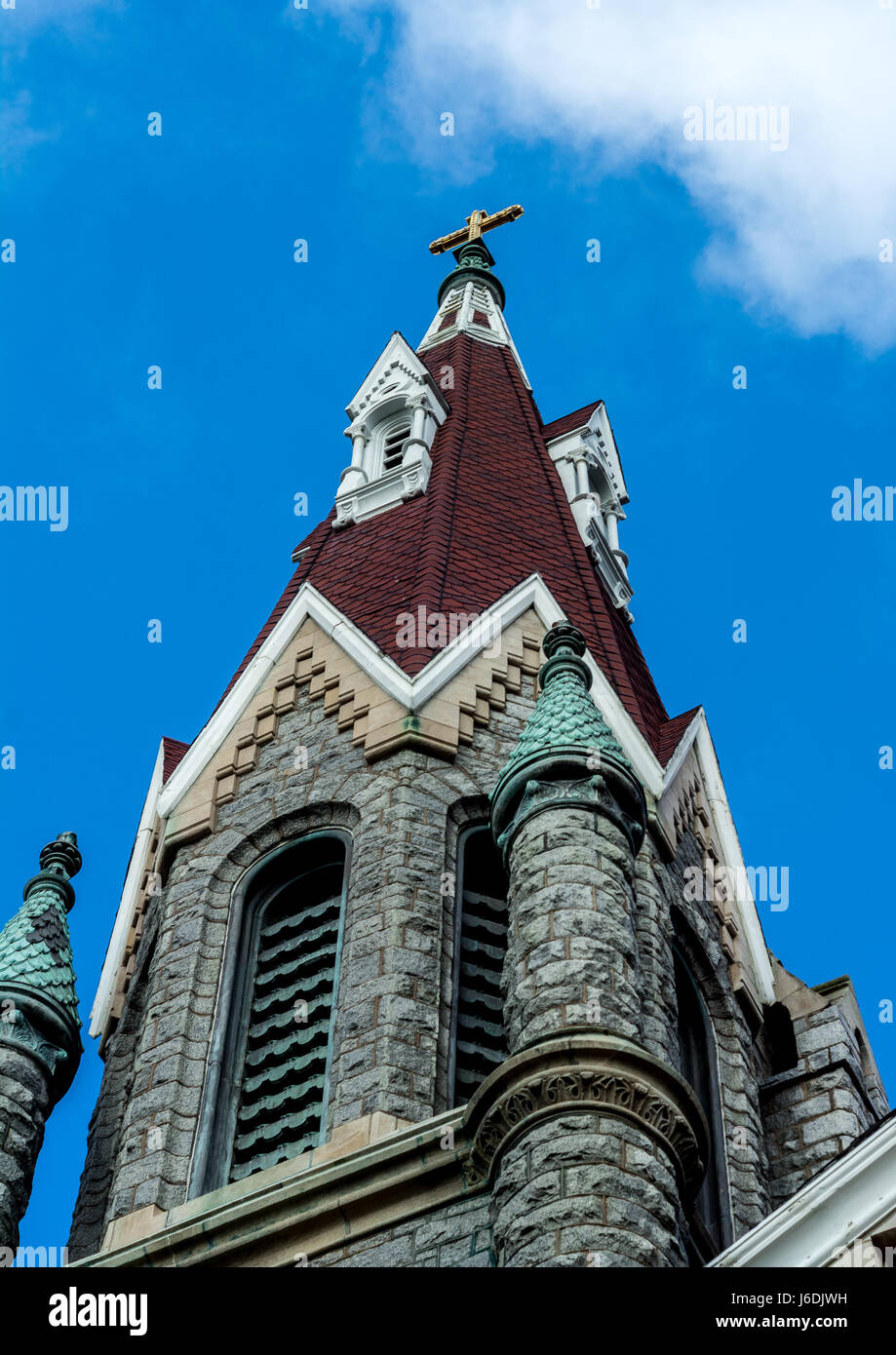 Philadelphia st francis xavier church hi-res stock photography and ...
