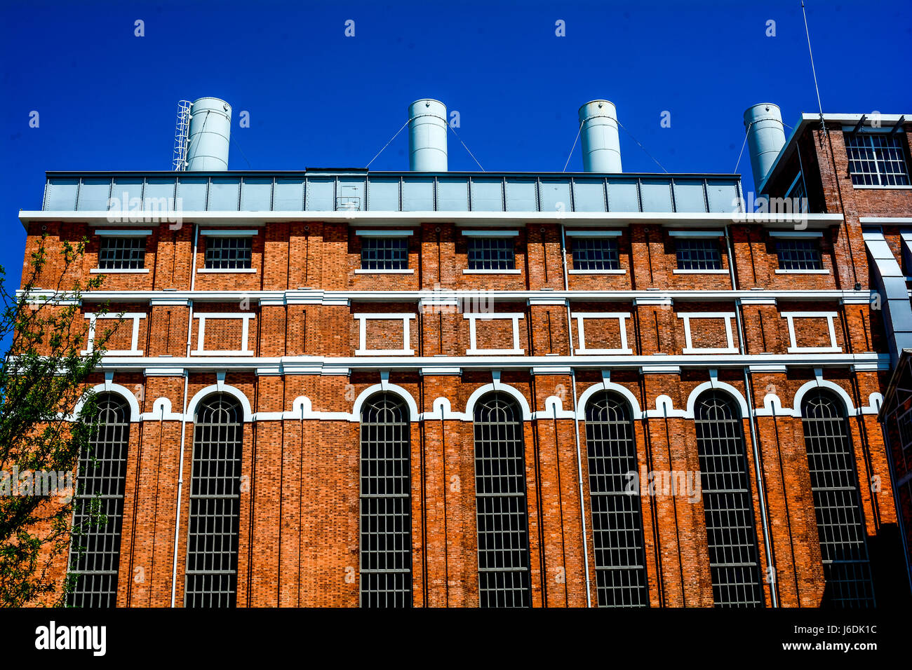 Old fashioned factory with a gorgeous and cute look Stock Photo - Alamy