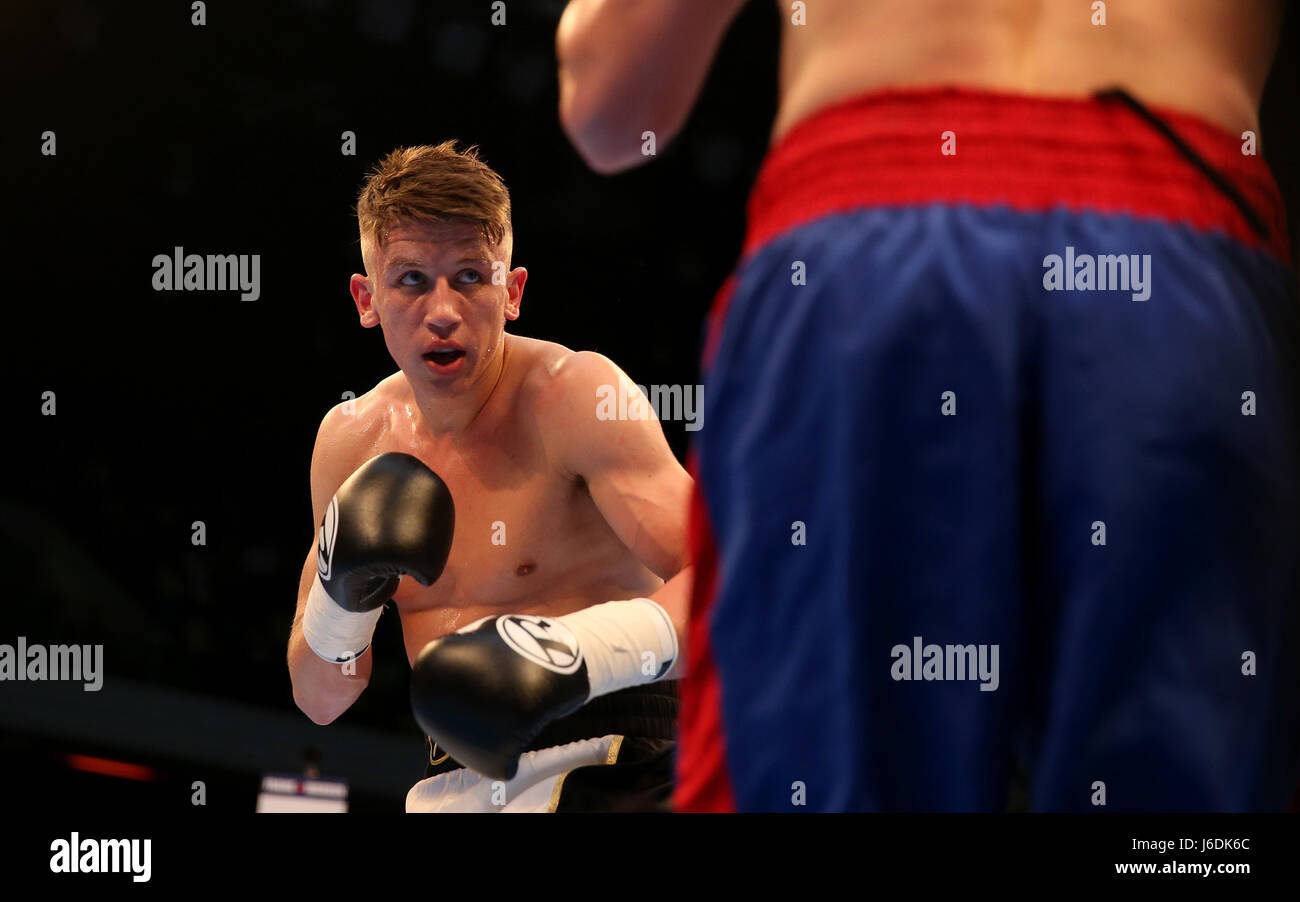 Ben Smith and Yousef Al Hamidi in the Super-Lightweight Contest at The ...