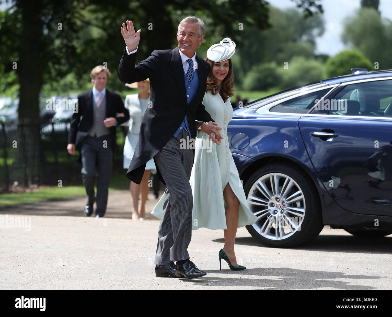 David and Jane Matthews arrive ahead of the wedding of the Duchess of ...