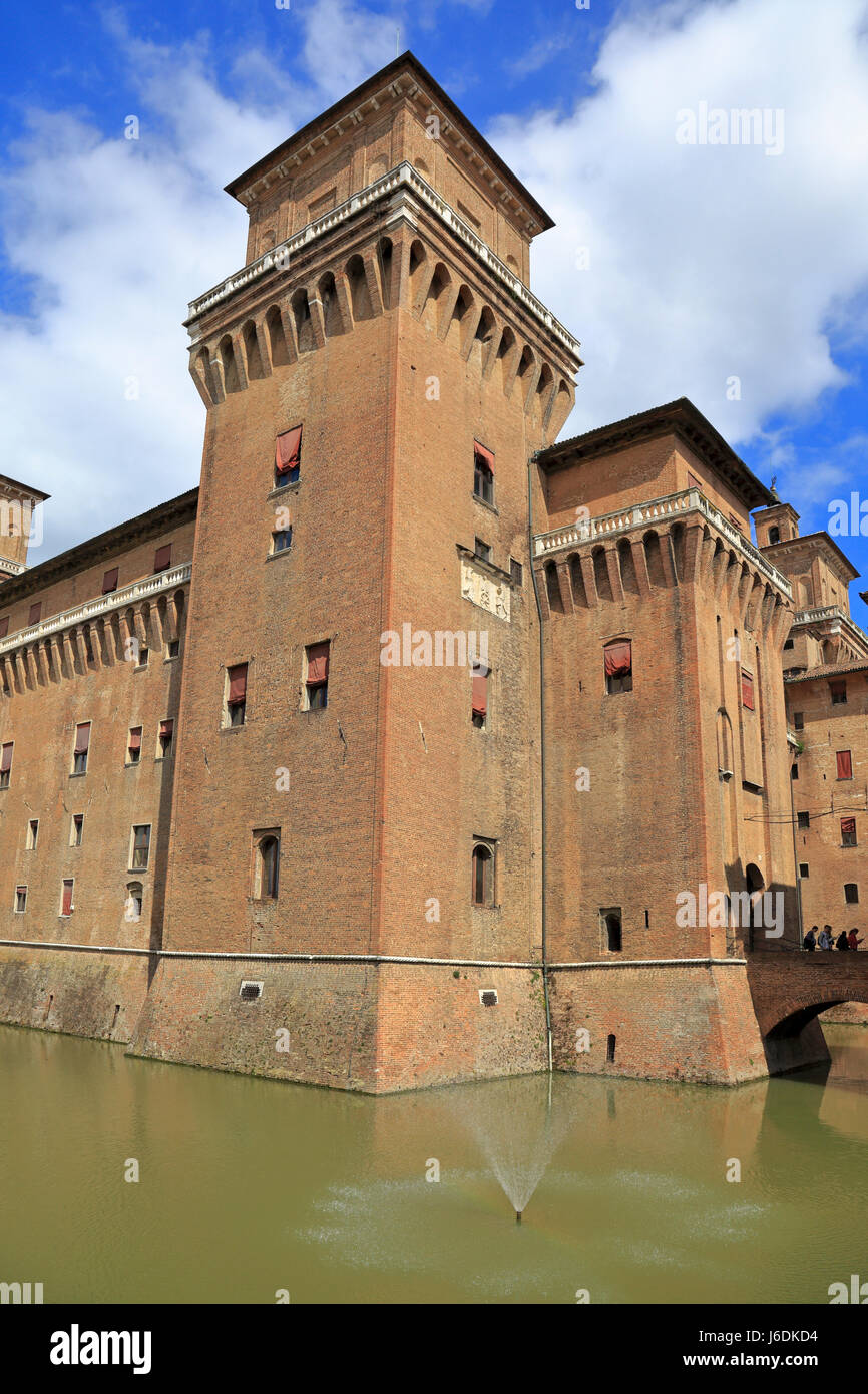 Estense castle ferrara emilia romagna hi-res stock photography and ...