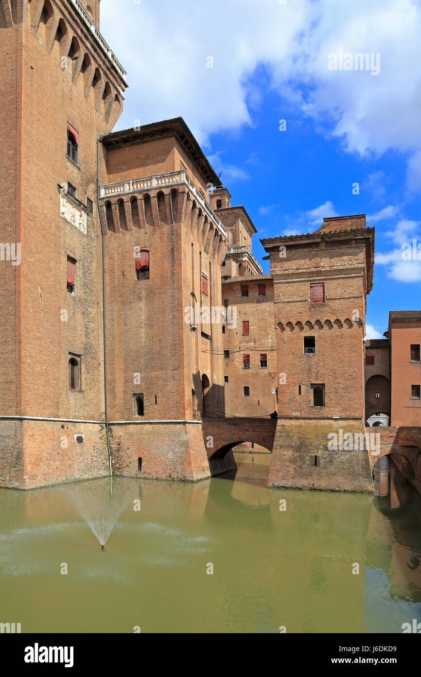 Estense castle ferrara emilia romagna hi-res stock photography and ...