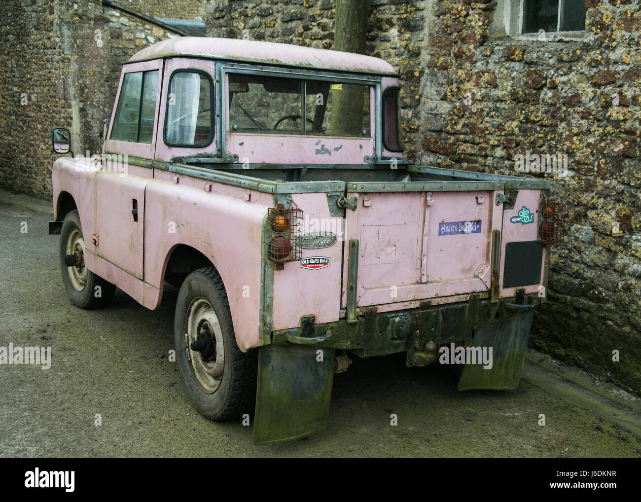 The iconic Land Rover four wheel drive vehicle Stock Photo - Alamy