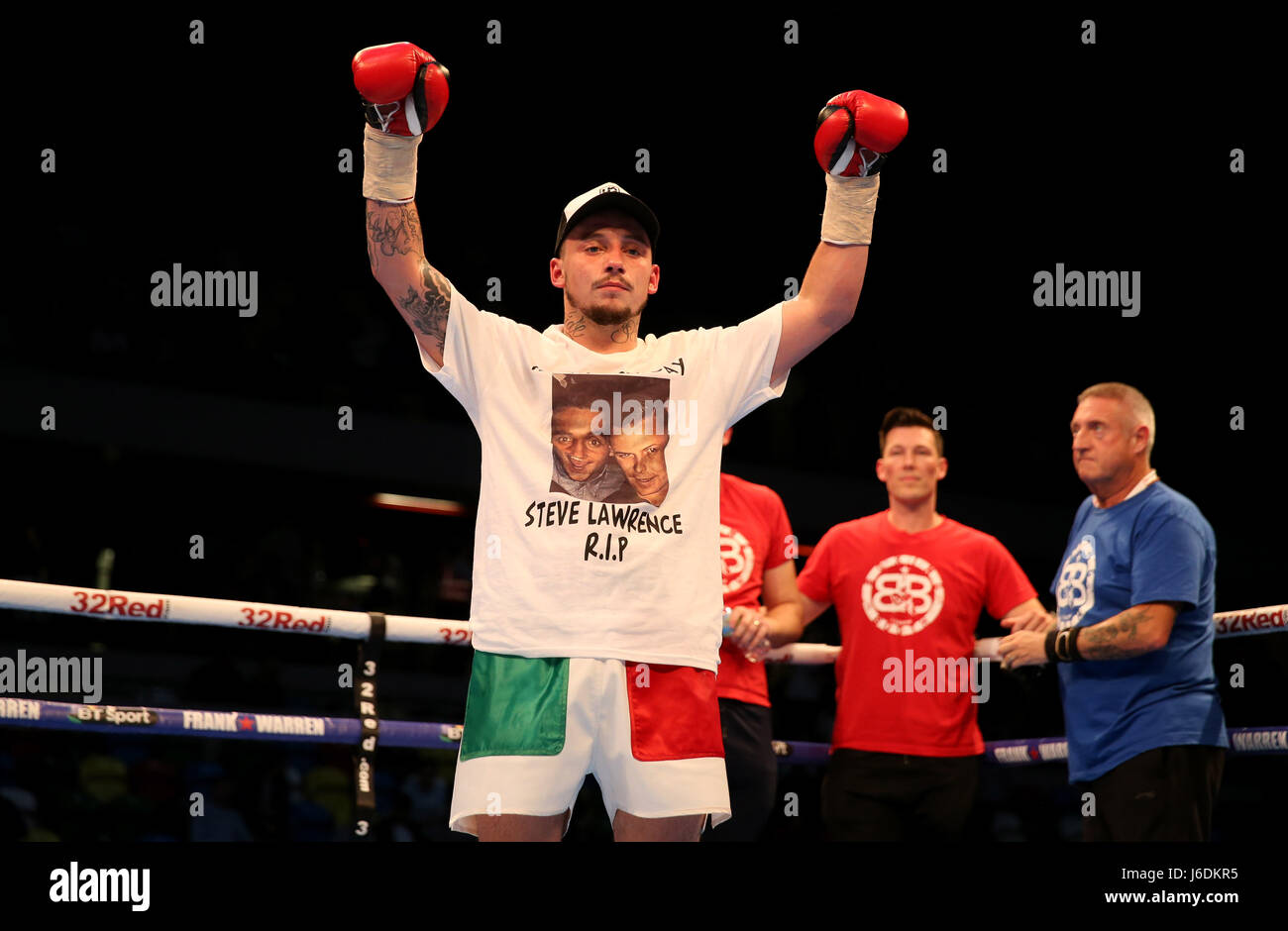 Mitchell Smith celebrates winning against Lee Connelly in the ...