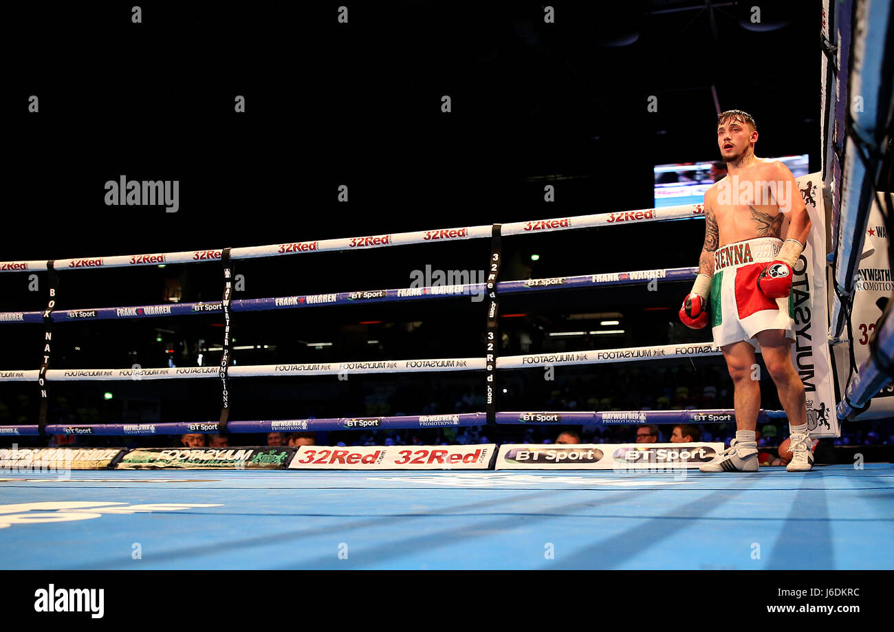 Mitchell Smith in the Lightweight Contest against Lee Connelly (not in ...