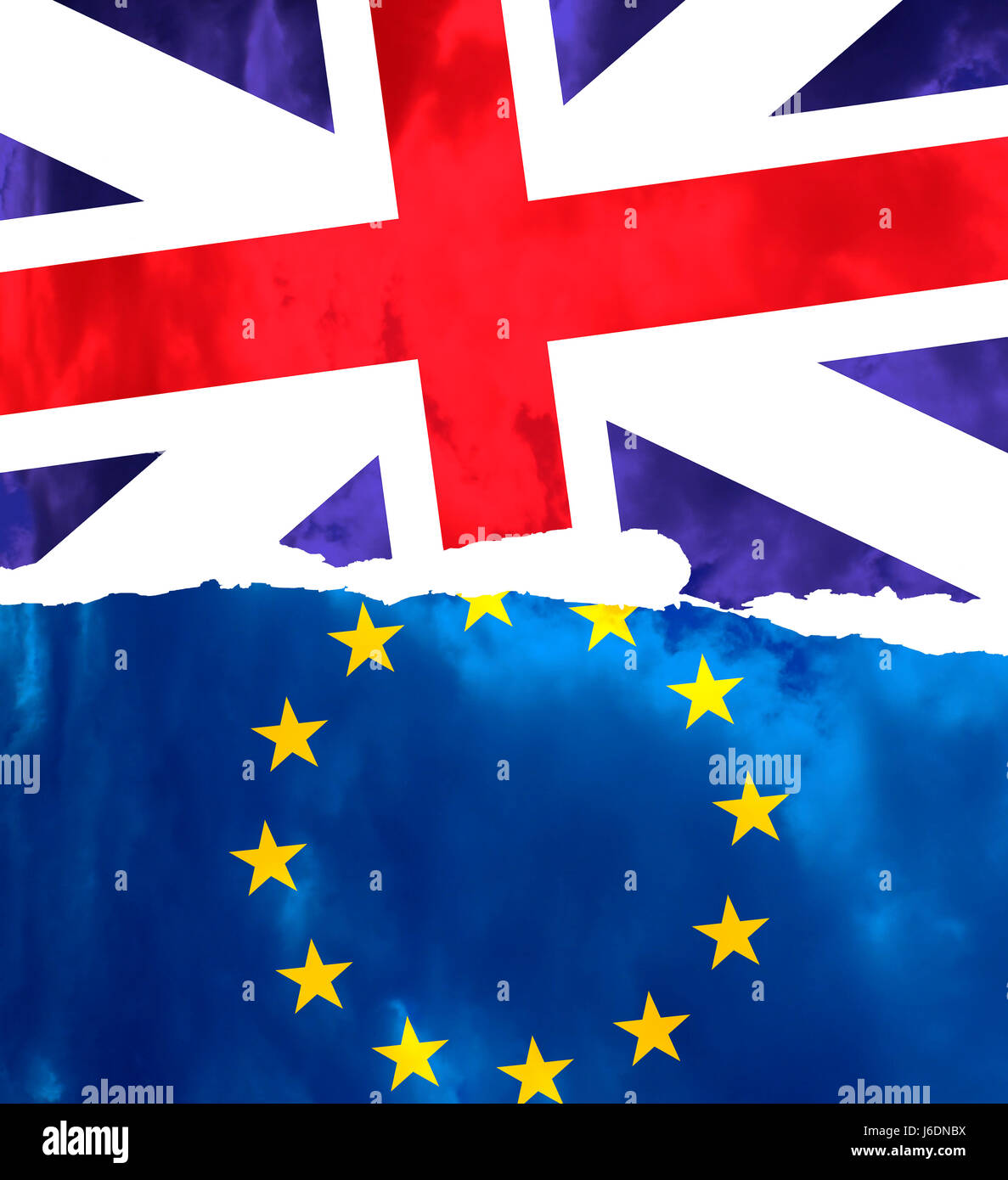 Broken eu sign hi-res stock photography and images - Alamy