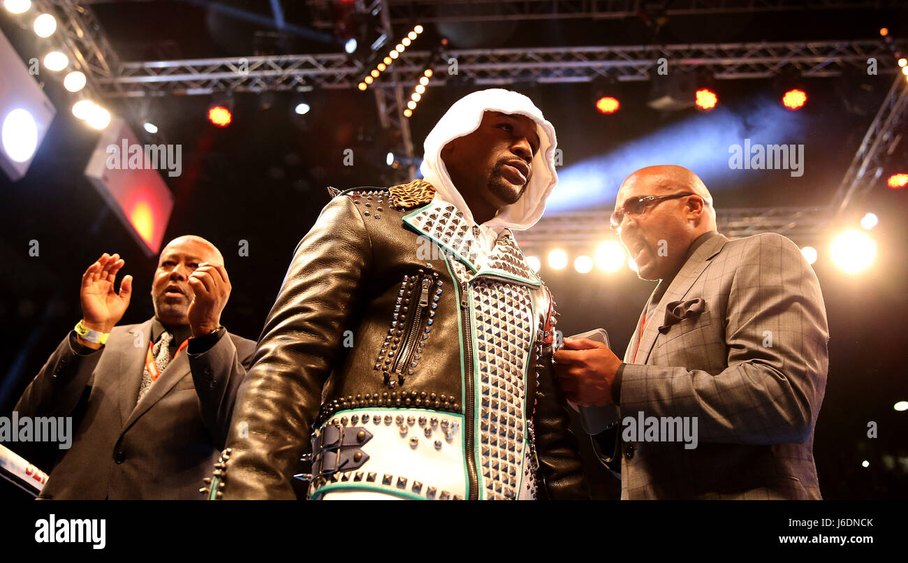 Floyd Mayweather Jr, Gervonta Davis promoter at The Copper Box, London ...