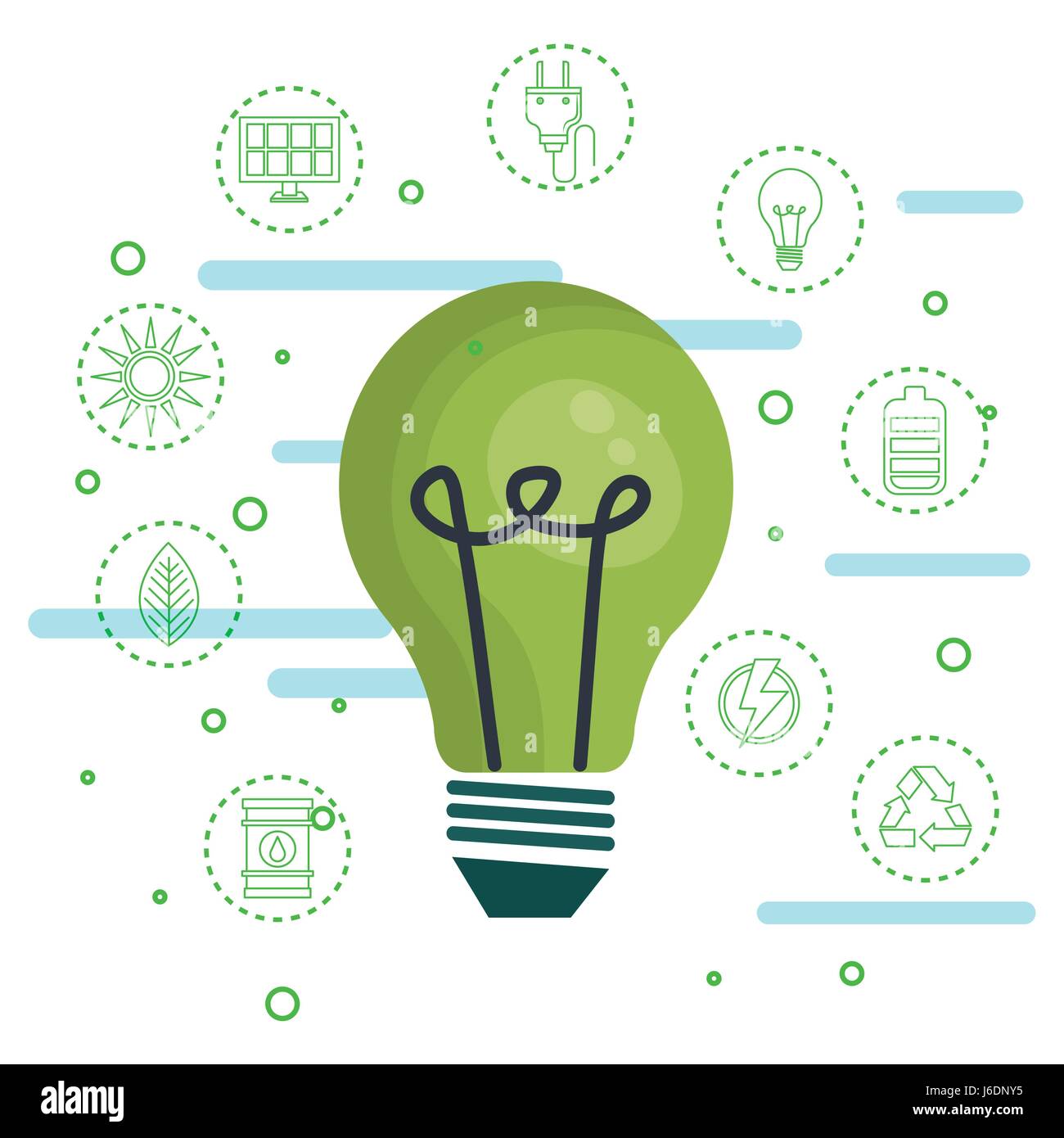 Eco friendly objects Stock Vector Image & Art - Alamy