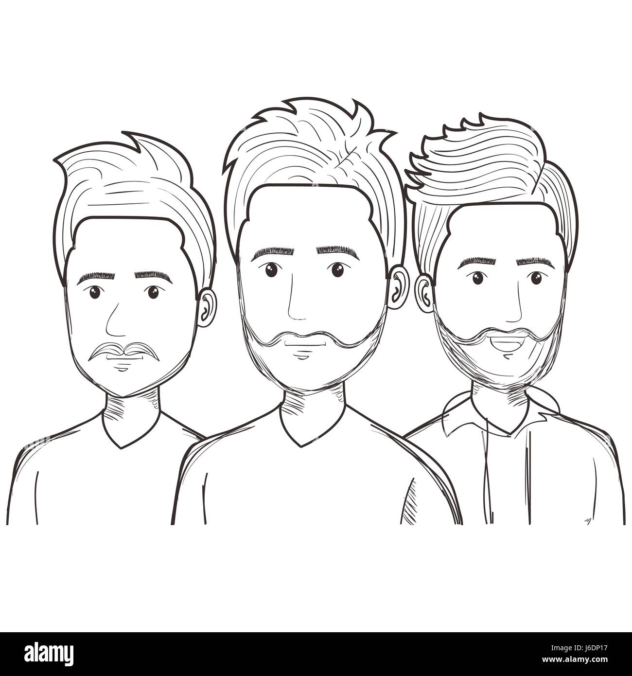 Hand drawn people design Stock Vector Image & Art - Alamy