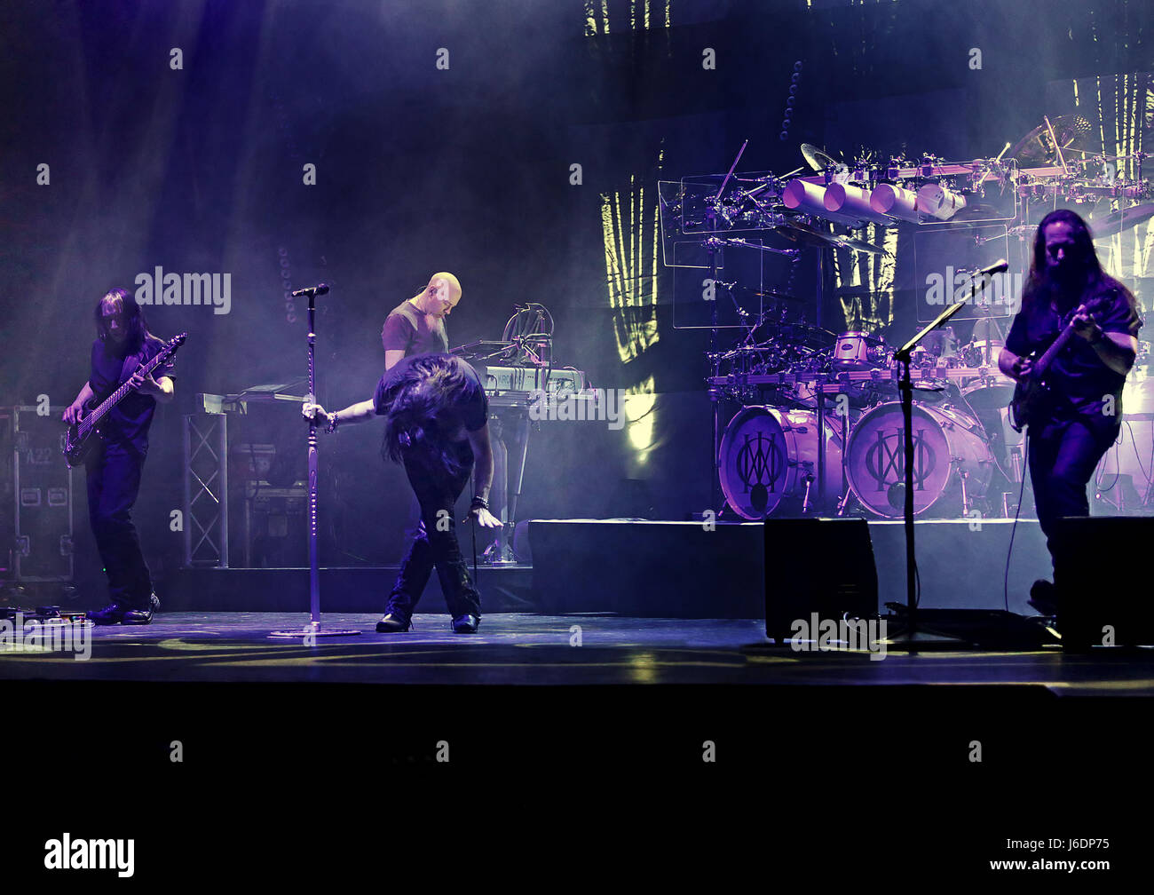 Dream Theater performing at Manchester O2 Apollo Featuring: Dream ...