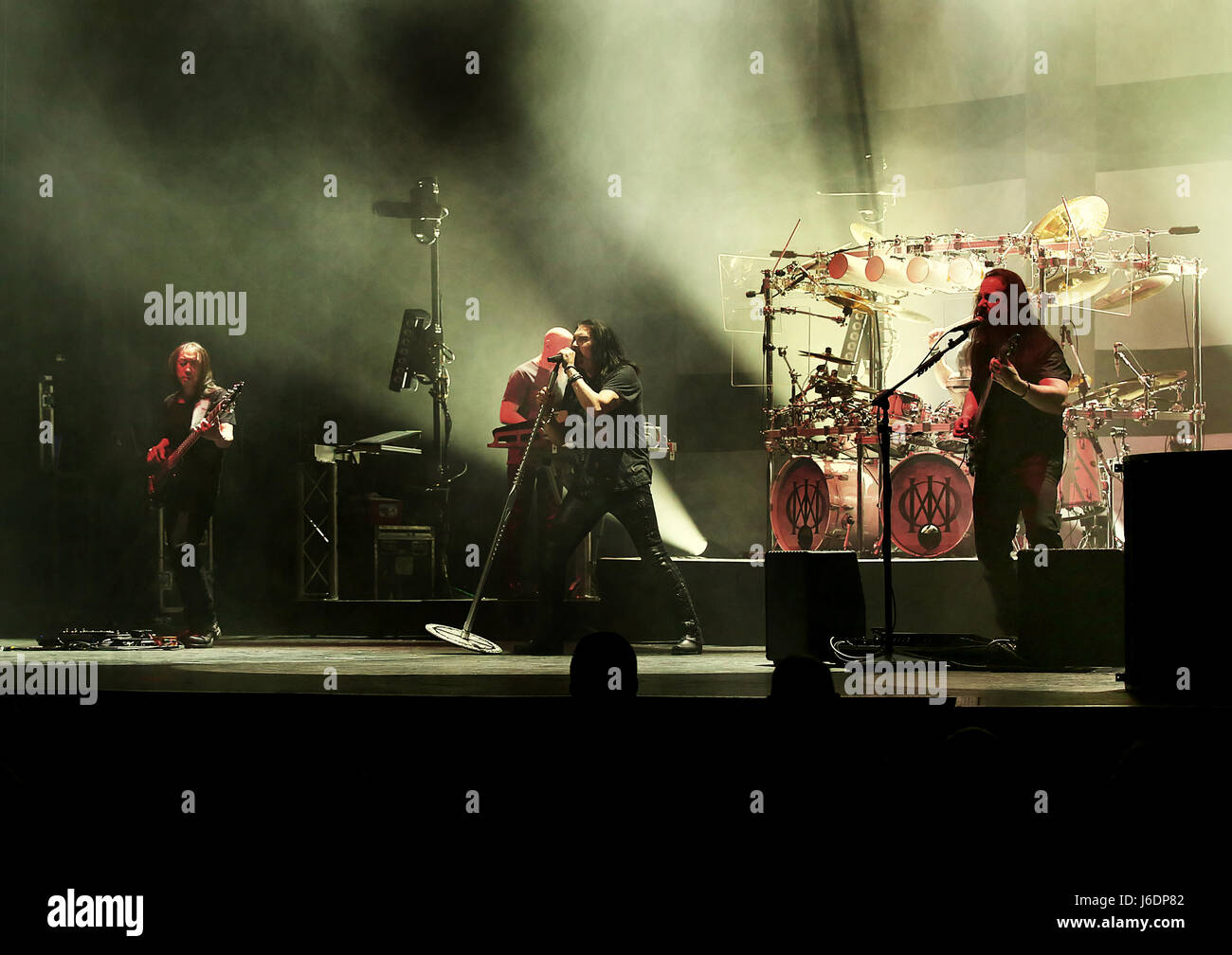 Dream Theater performing at Manchester O2 Apollo Featuring: Dream ...