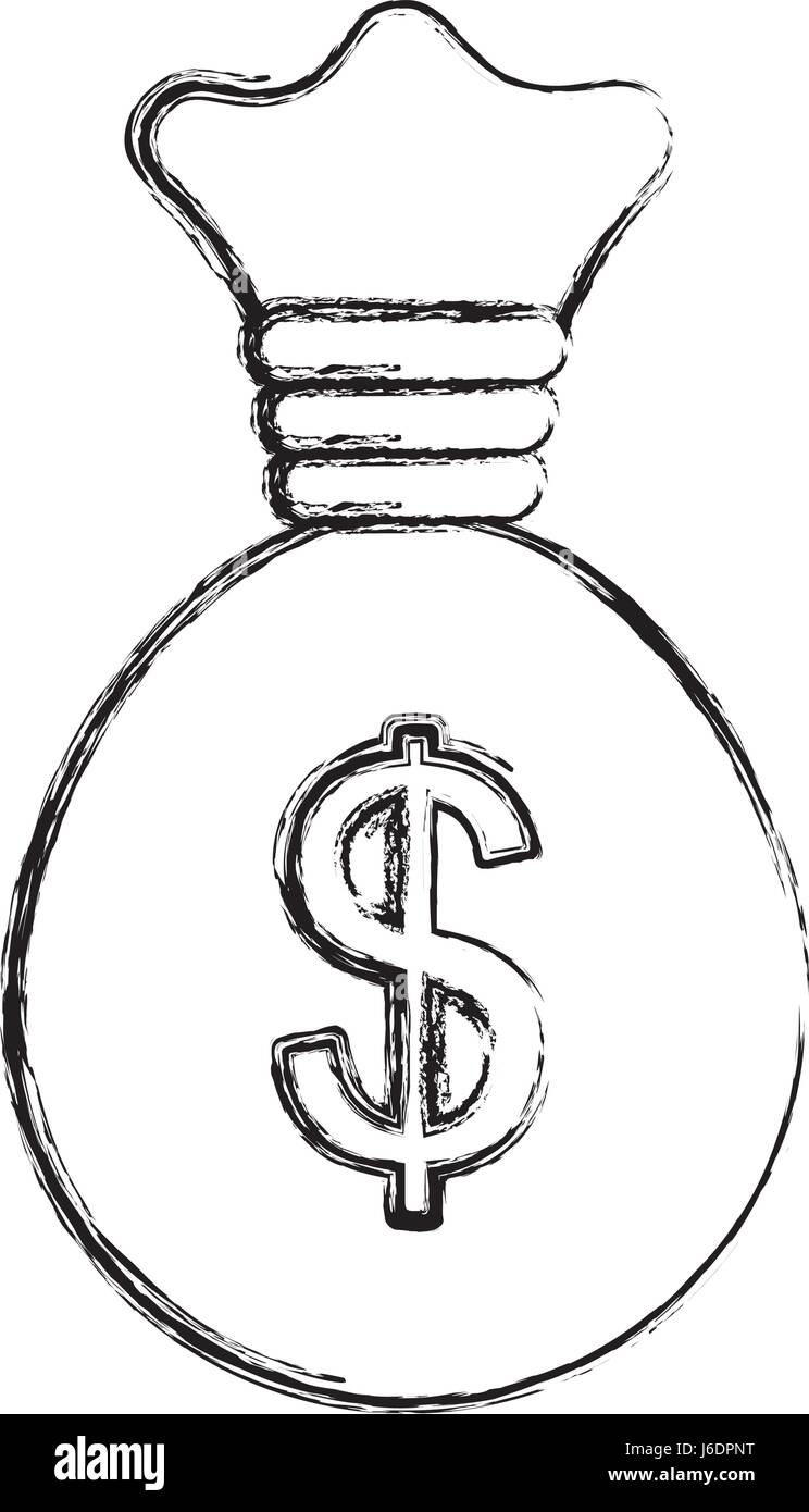 Money bag clipart Black and White Stock Photos & Images - Alamy