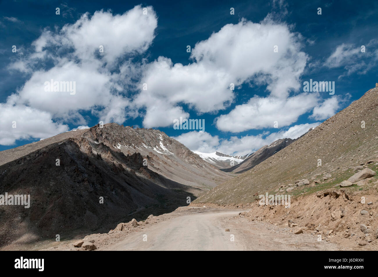 View from khardung La Pass Stock Photo - Alamy