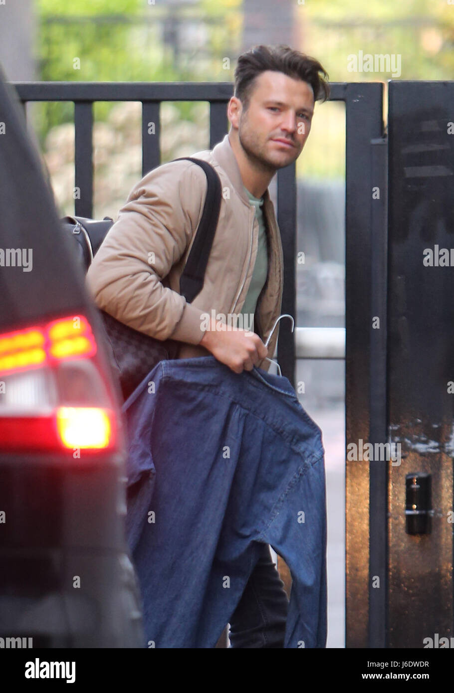 Mark Wright outside ITV Studios Featuring: Mark Wright Where: London ...